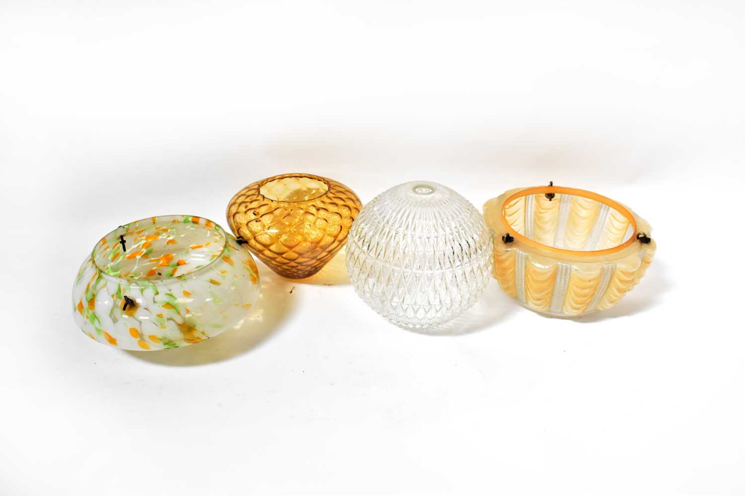Lot 101 - Four non-matching mid-20th century glass