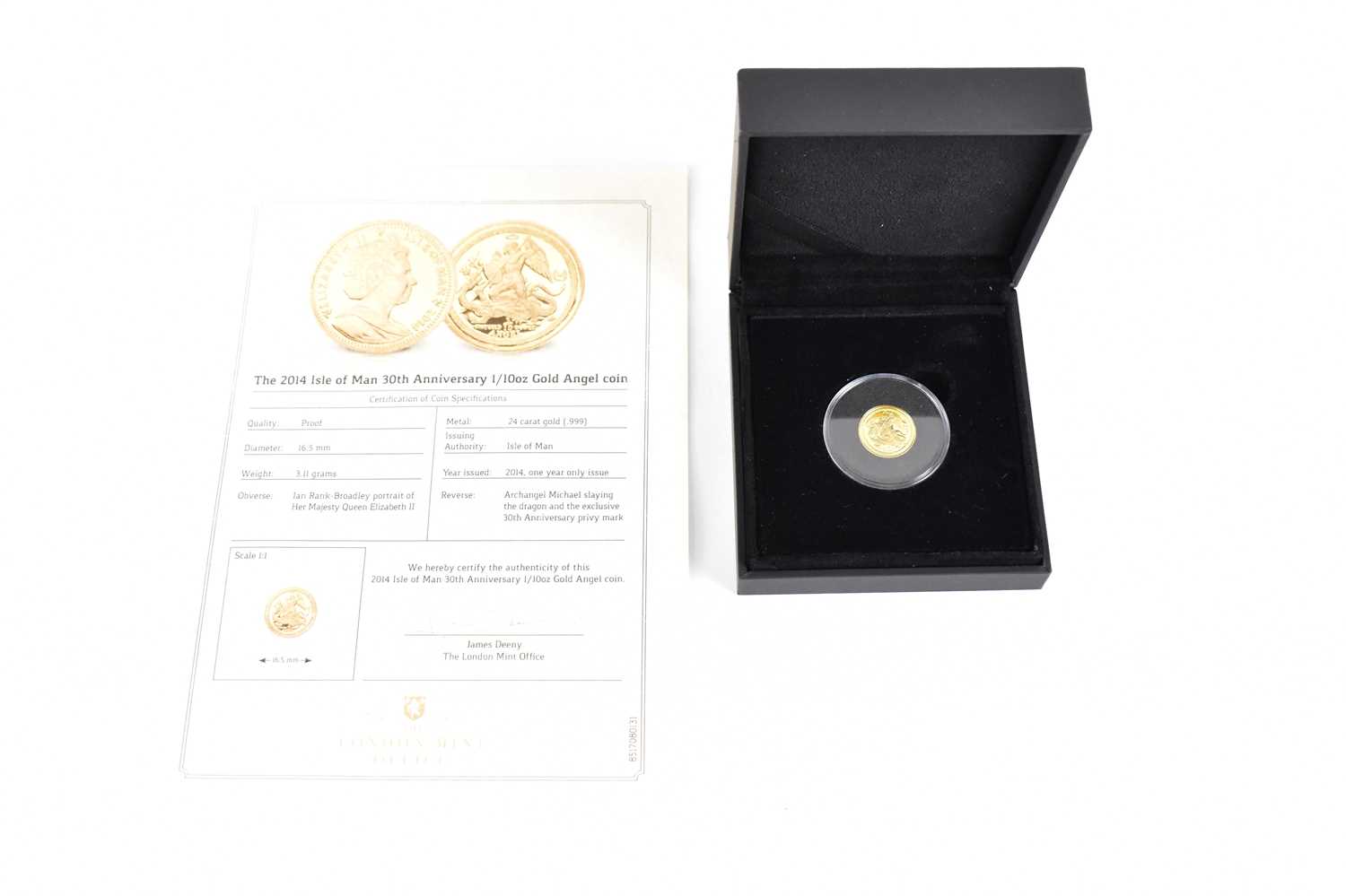 Lot 888 - LONDON MINT; the 2014 Isle of Man 30th