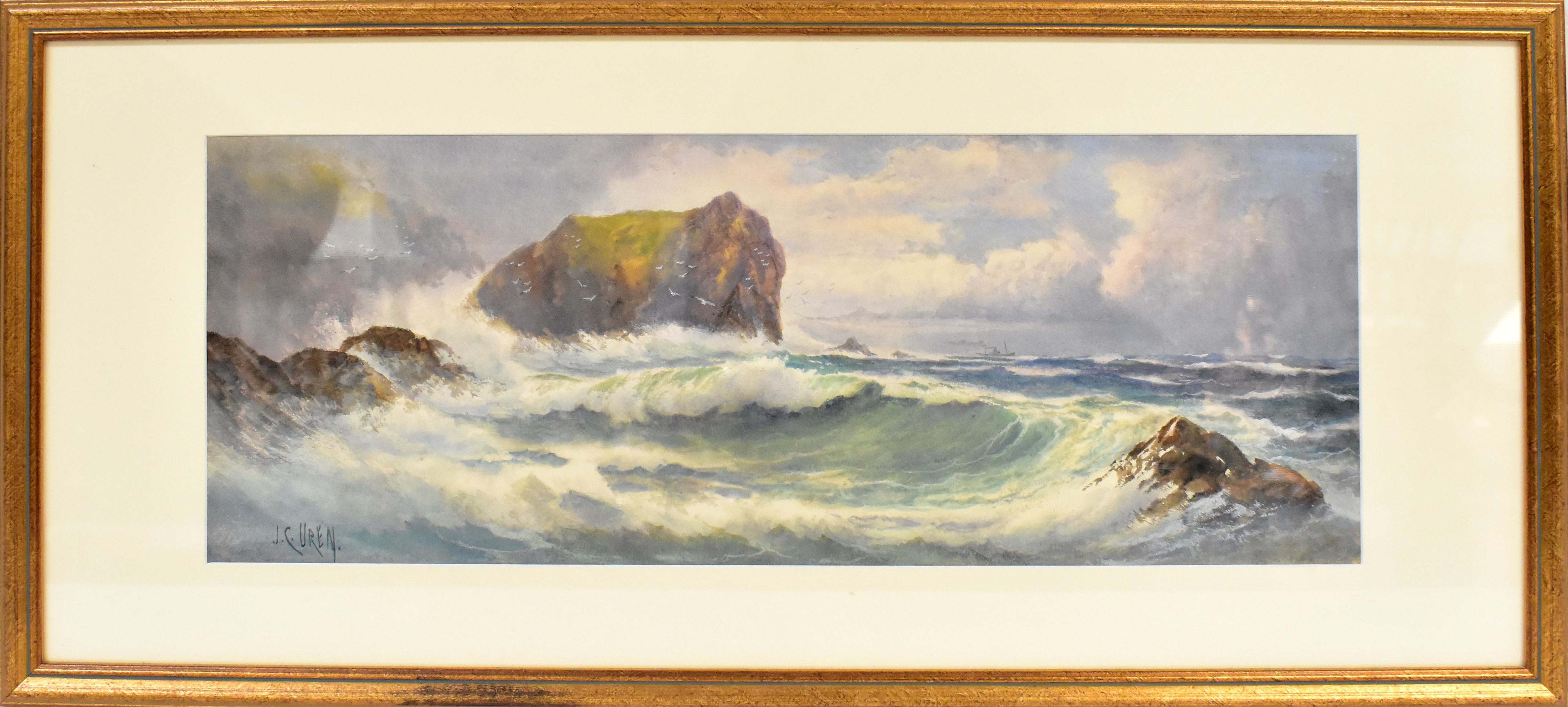 Lot 776 - J. C. UREN (British, 19th/20th century);
