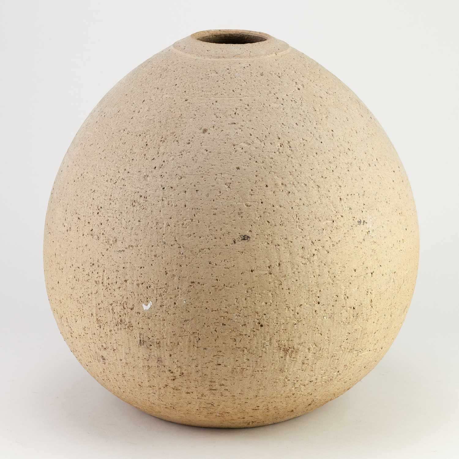 Lot 806 - Briglin Pottery; a large bulbous stoneware