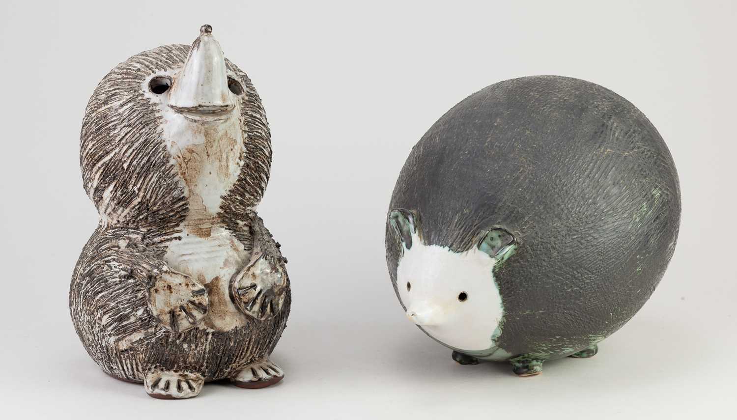 Lot 805 - Briglin Pottery; a large tin glazed