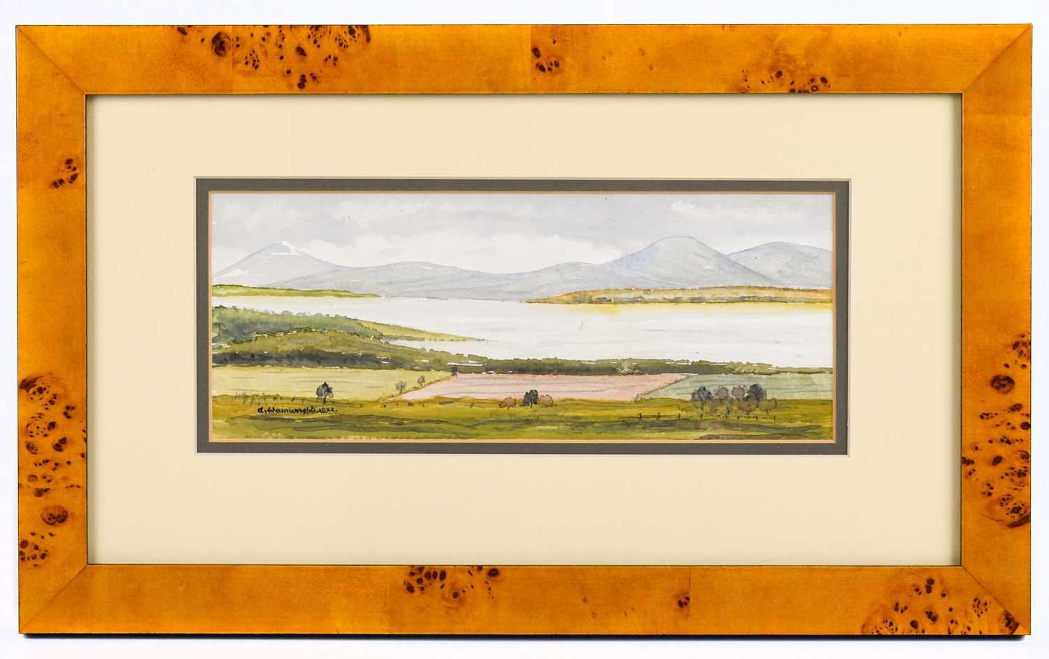 Lot 1622 - ALFRED WAINWRIGHT; watercolour, depicting