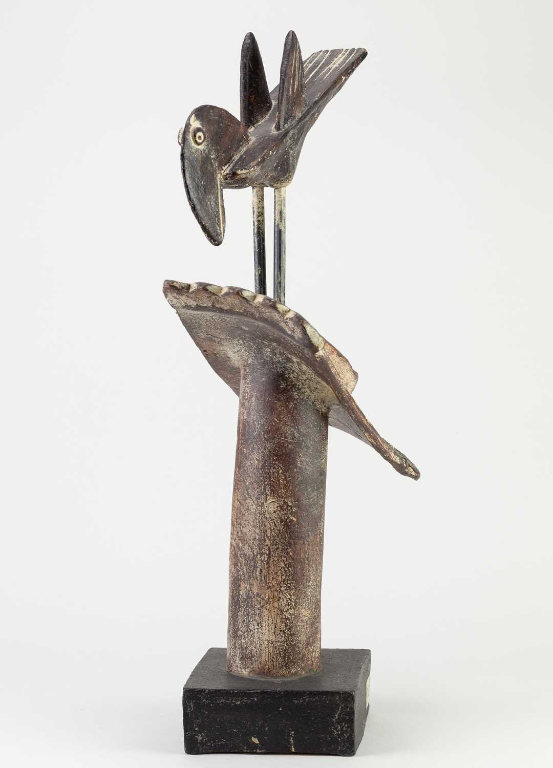 Lot 315 - JOHN MALTBY (1936-2020); 'King and Raven', a