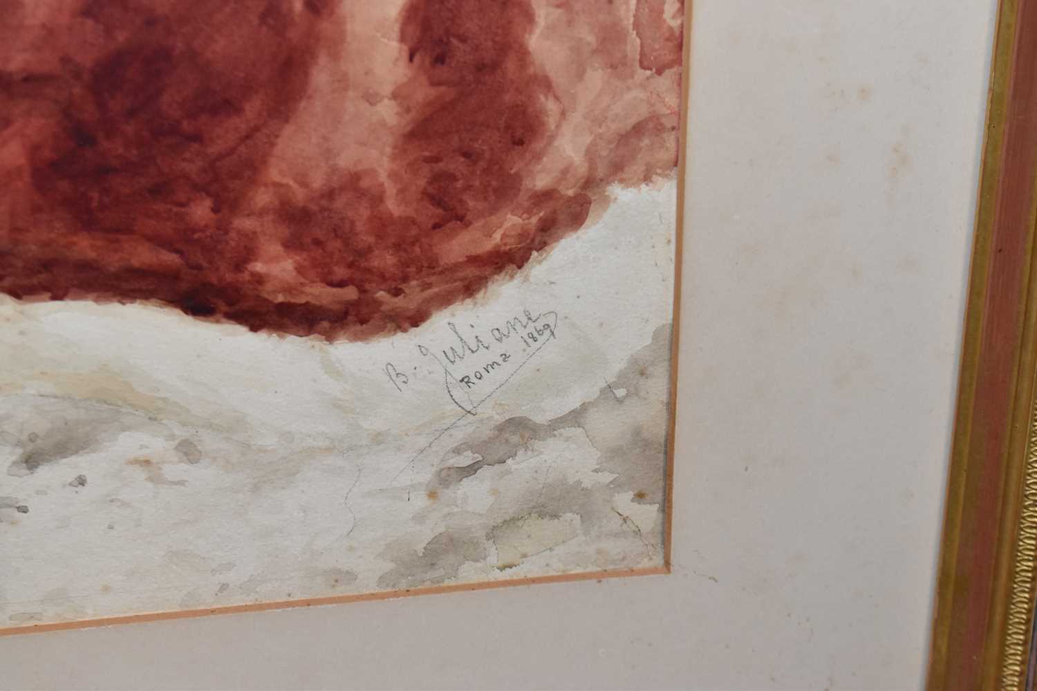 Lot 140 - BERNARD-ROMAIN JULIEN (1802-1871); a large