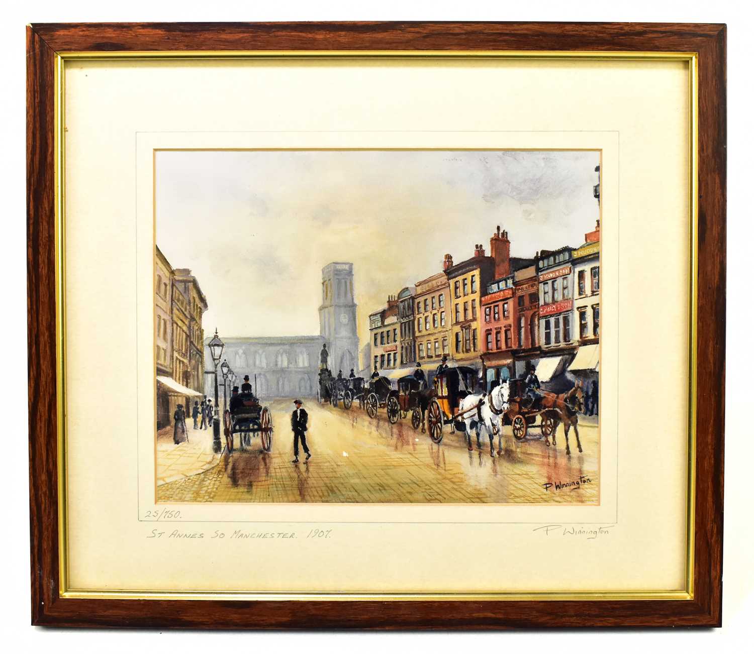 Lot 1395 - P. WINNINGTON; pencil signed limited