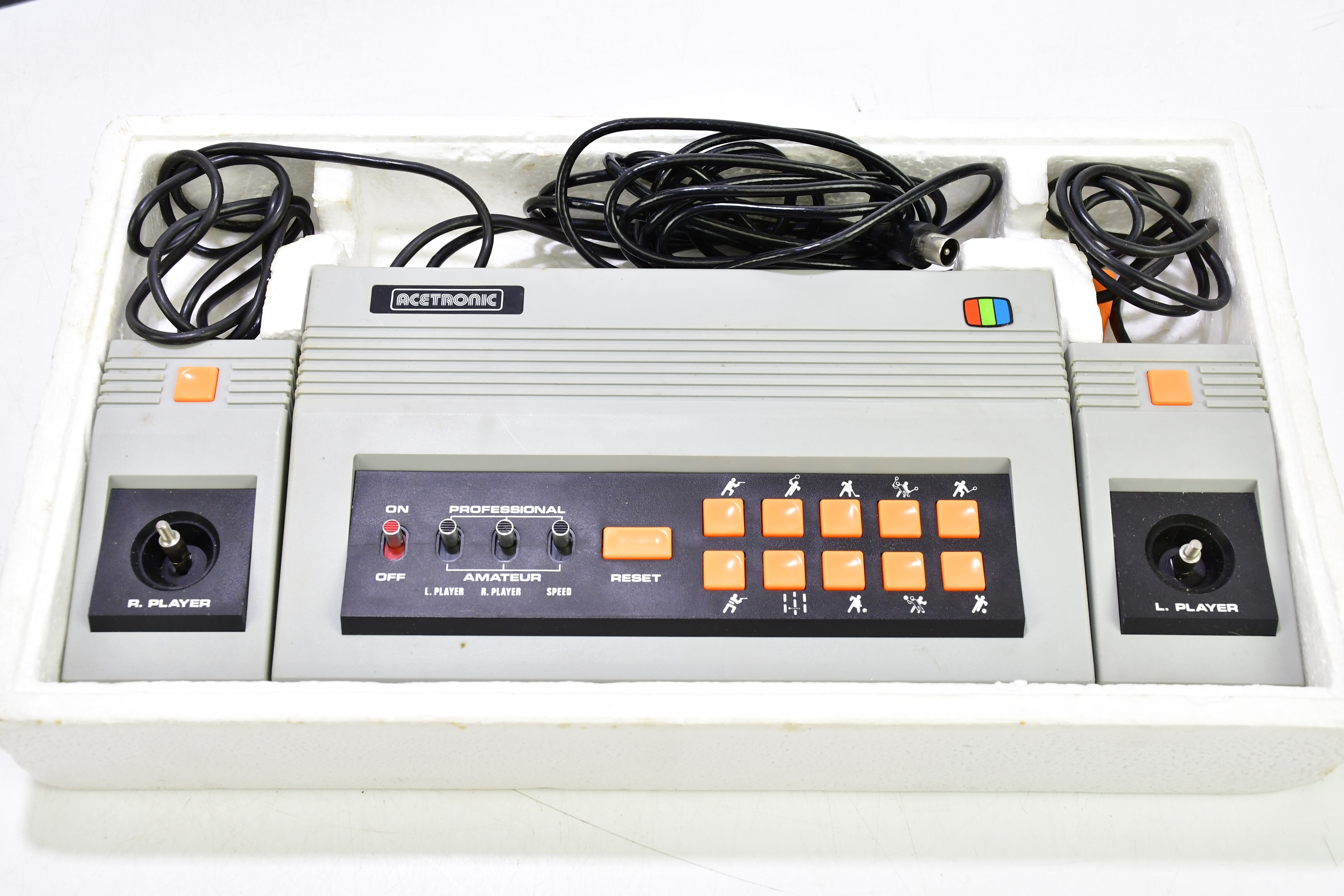 Lot 251 - ACETRONIC; a retro boxed colour TV game, '10