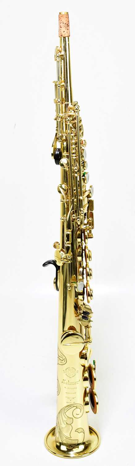 Lot 1077 - SELMER; a MKVI soprano saxophone, serial