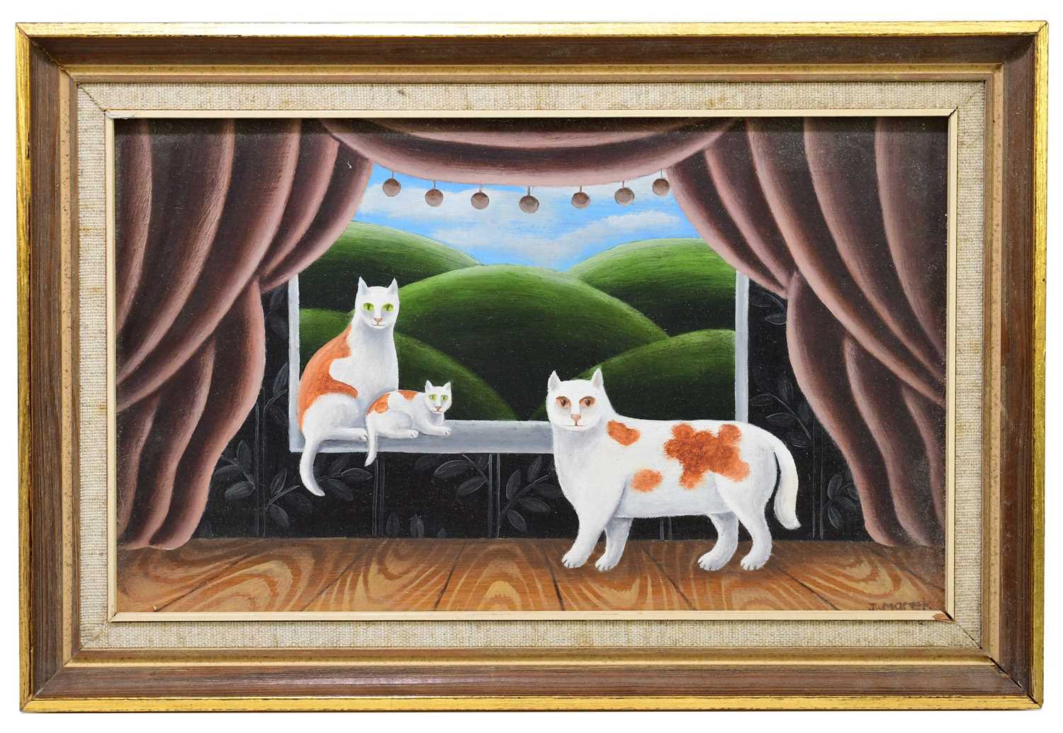 Lot 1890 - JERZY MAREK (Polish, 1925-2014); oil on