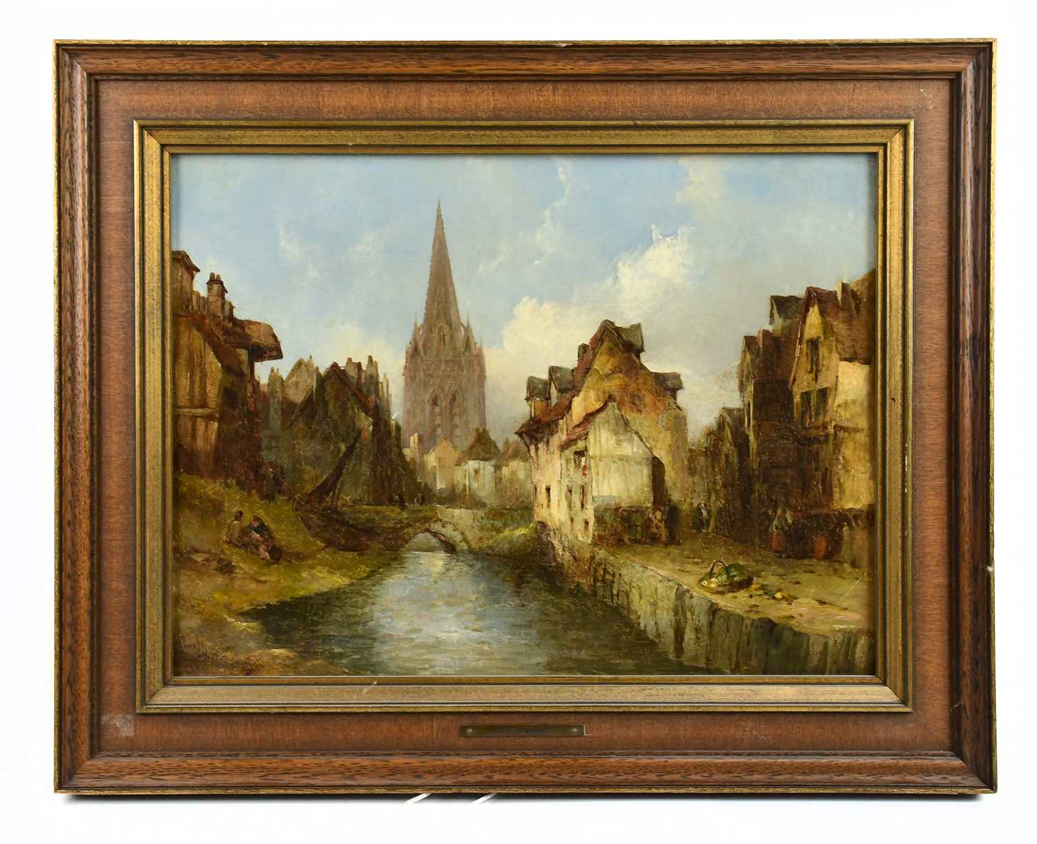 Lot 1643 - ALFRED MONTAGUE (1832-1883); oil on canvas,