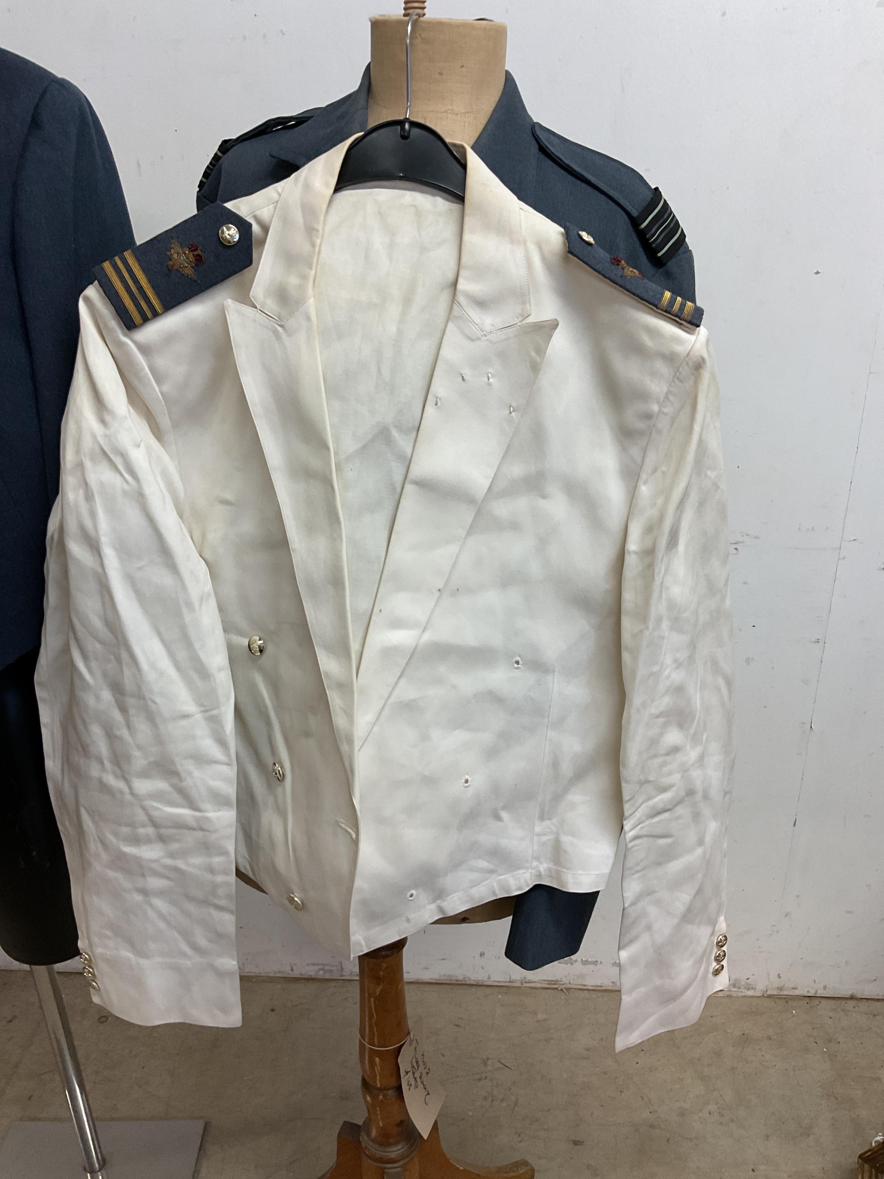 Lot 169 - Two RAF uniforms belonging to Squadron