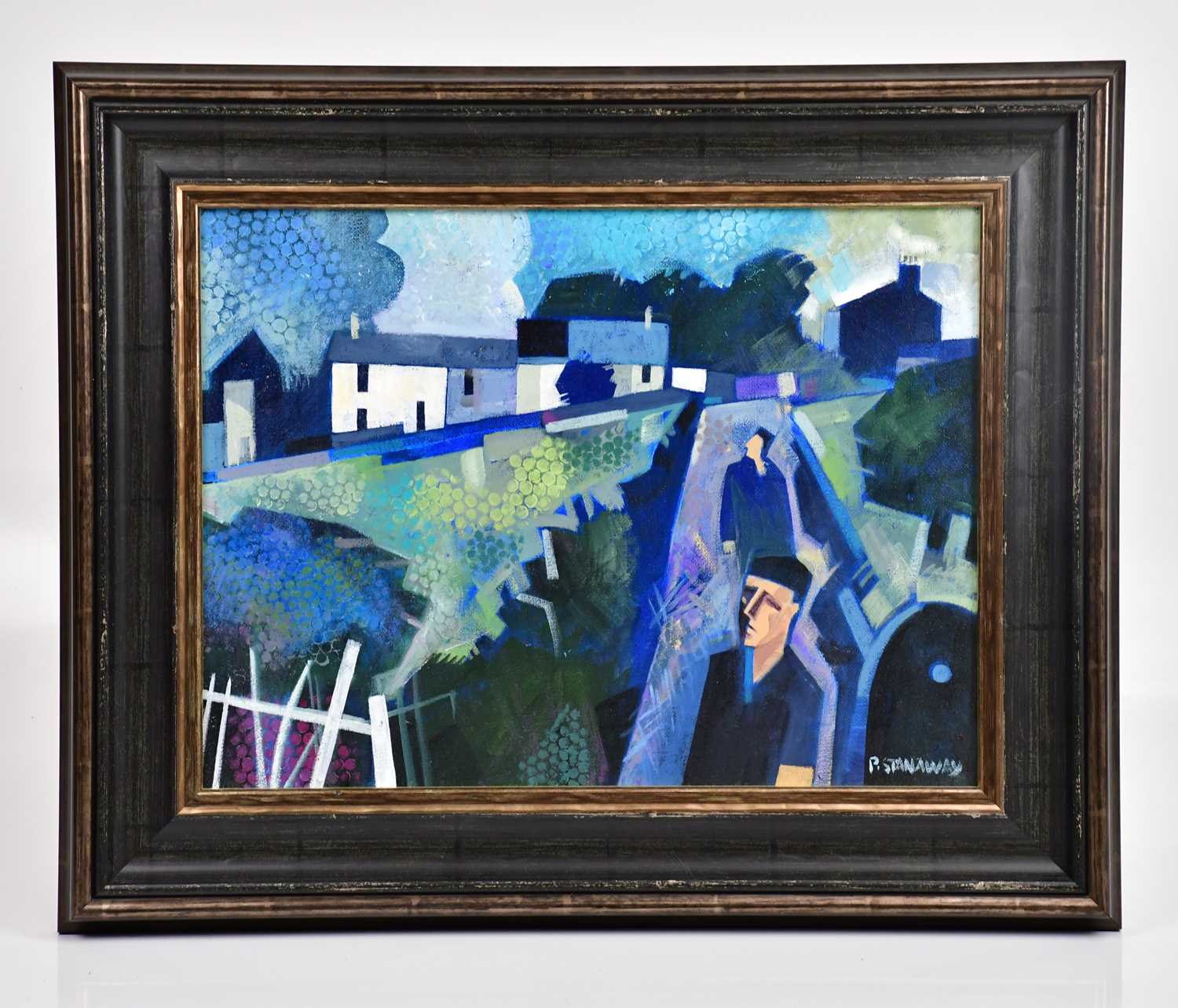 Lot 206 - PETER STANAWAY (born 1943); oil on canvas,