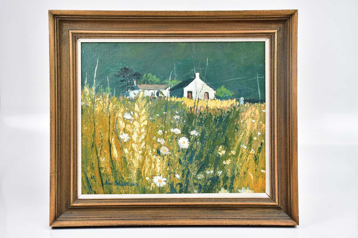 Lot 207 - JUNE BENNETT (1935-2013); oil on board,