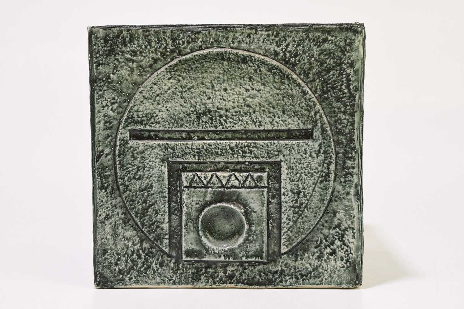 Lot 323 - LOUISE JINKS FOR TROIKA POTTERY; a large