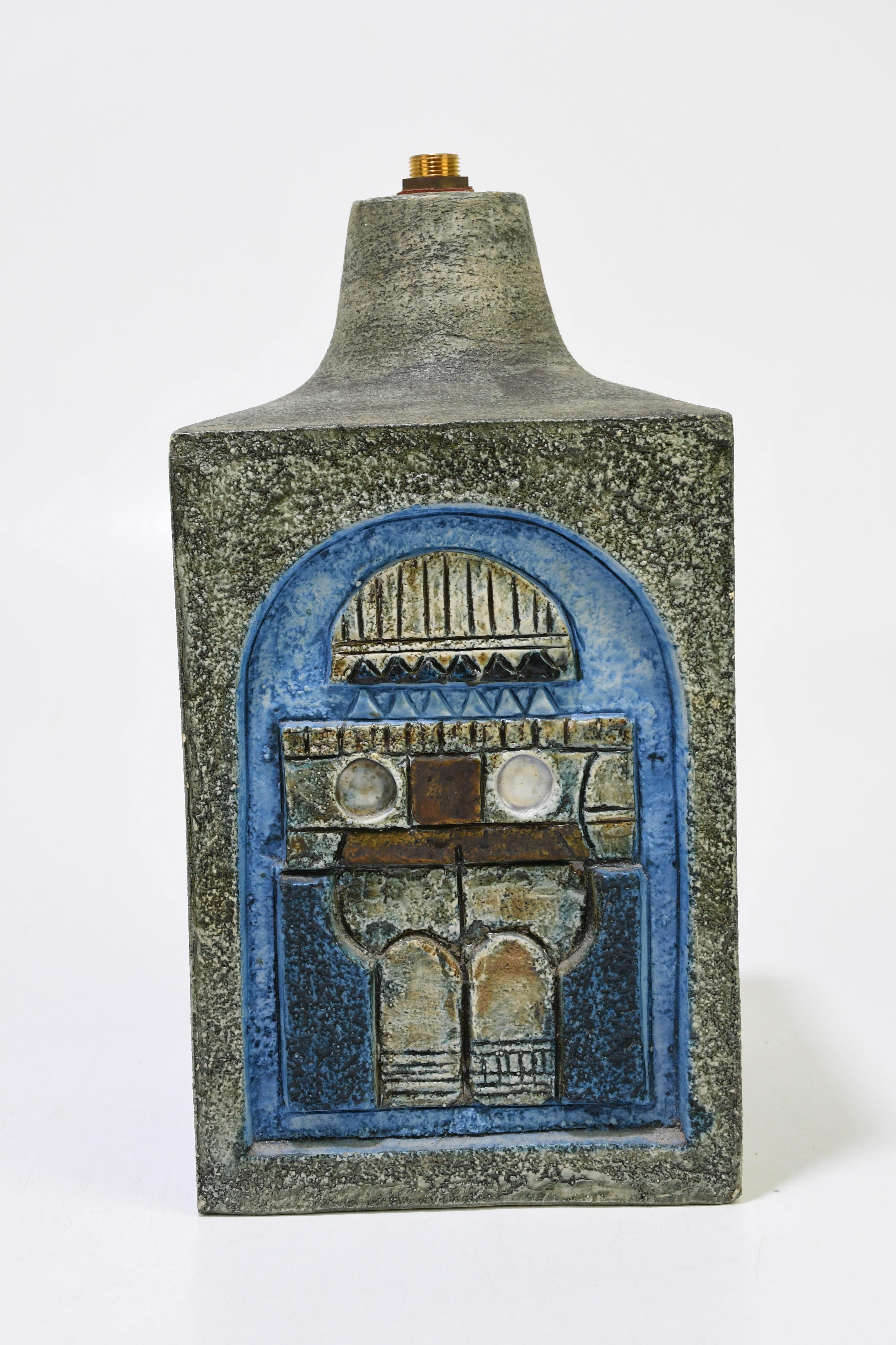 Lot 336 - LOUISE JINKS FOR TROIKA POTTERY; a rectangle