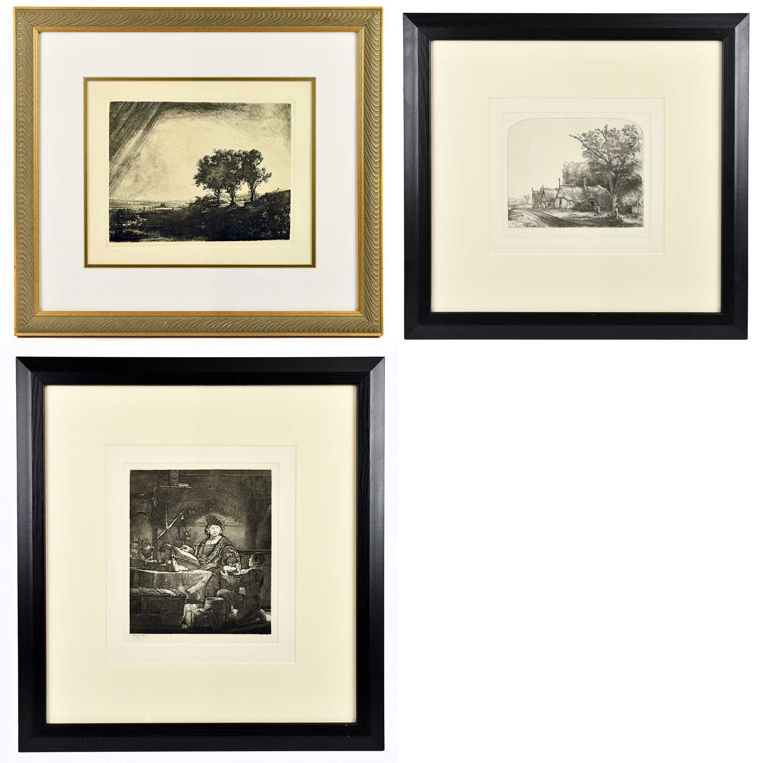 Lot 1537 - AMAND-DURAND; three engravings comprising