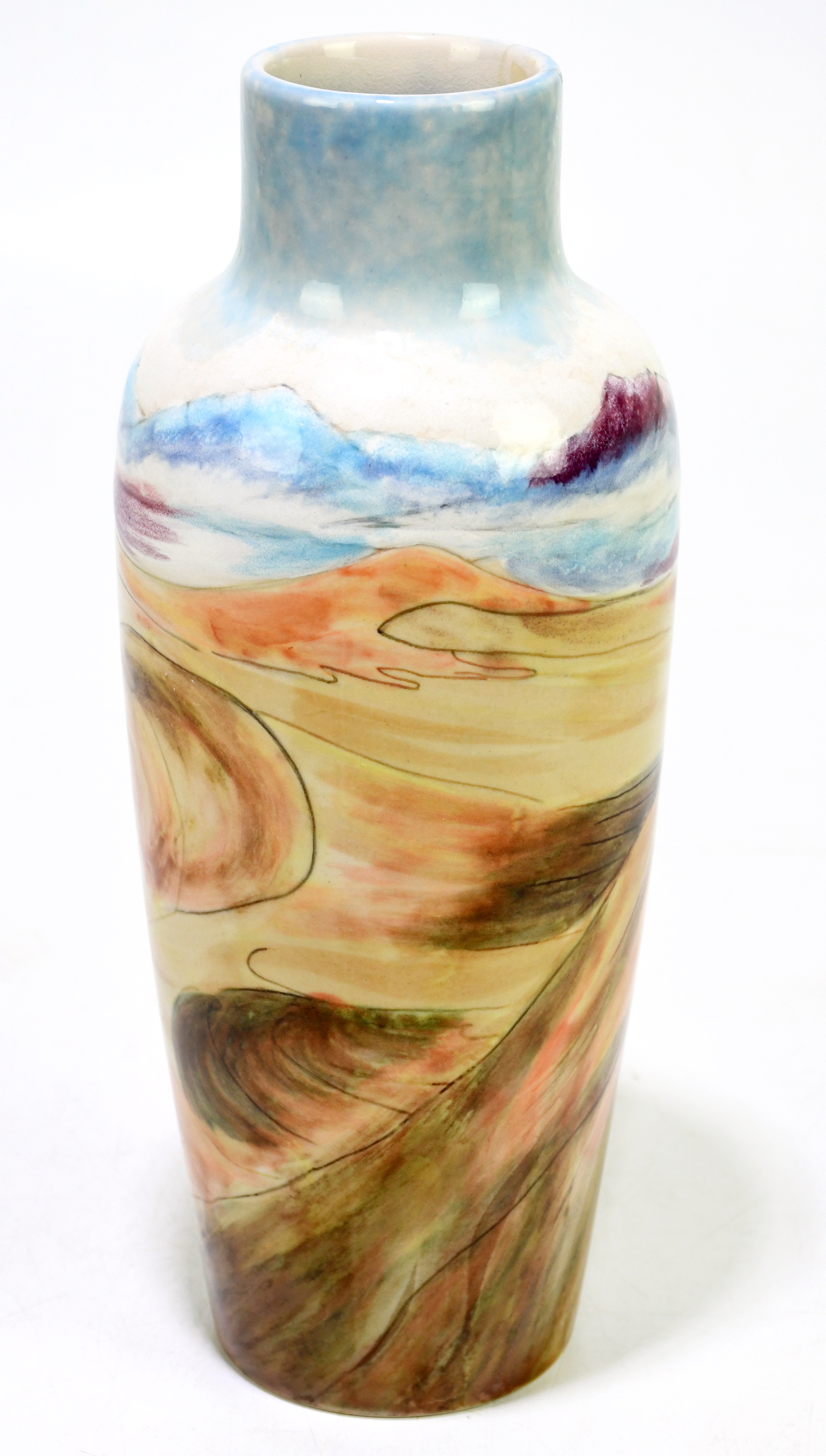 Lot 62 - EMMA BOSSONS FOR COBRIDGE; a trial vase
