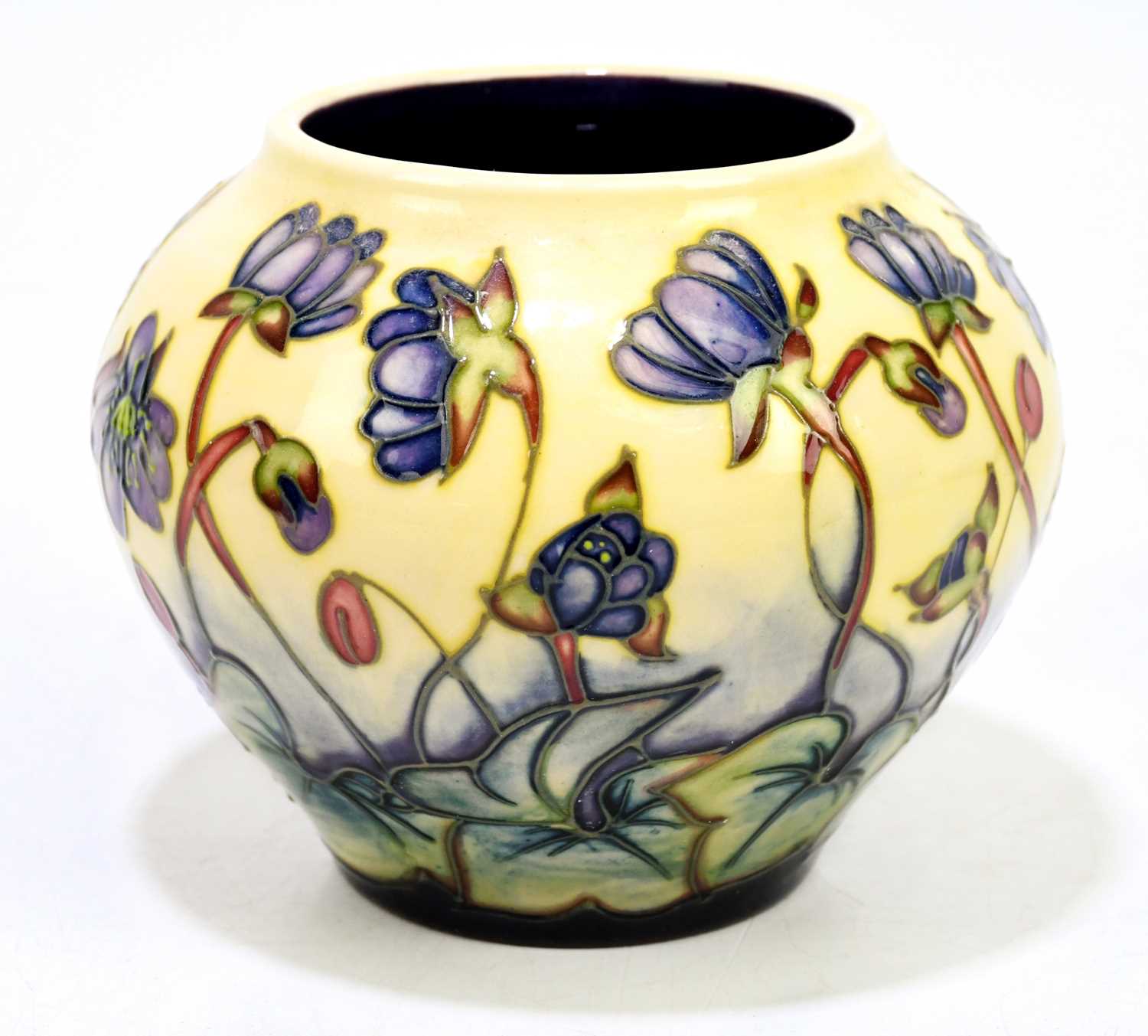 Lot 65 - EMMA BOSSONS FOR MOORCROFT; a squat bowl