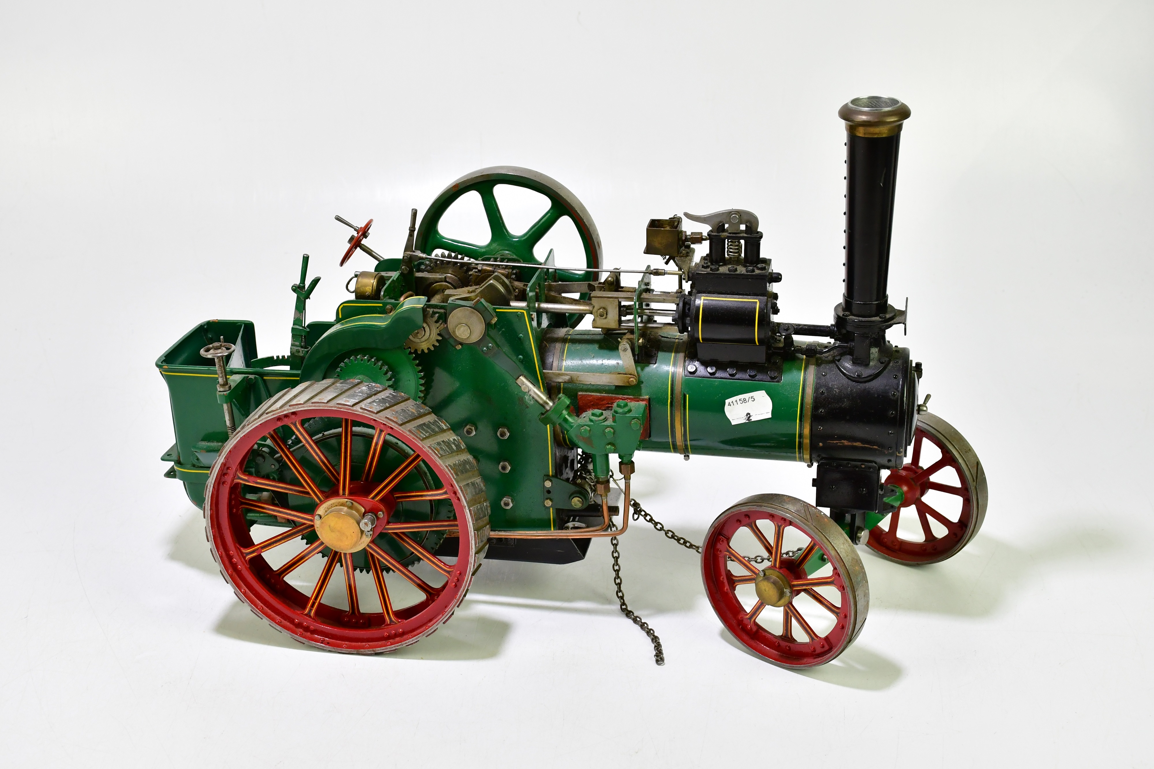 Lot 44 - A scratch built model of a live steam engine,