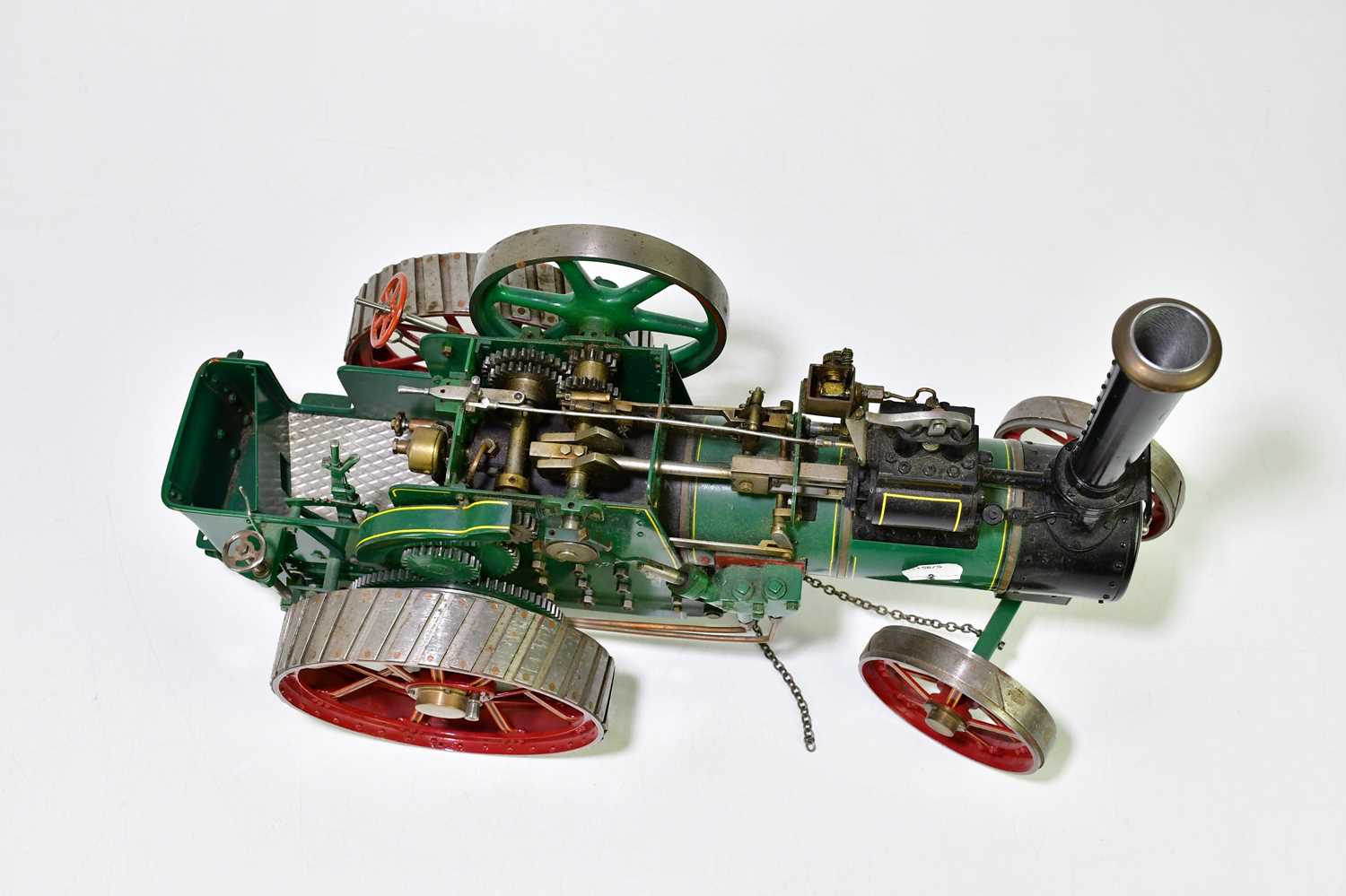 Lot 44 - A scratch built model of a live steam engine,