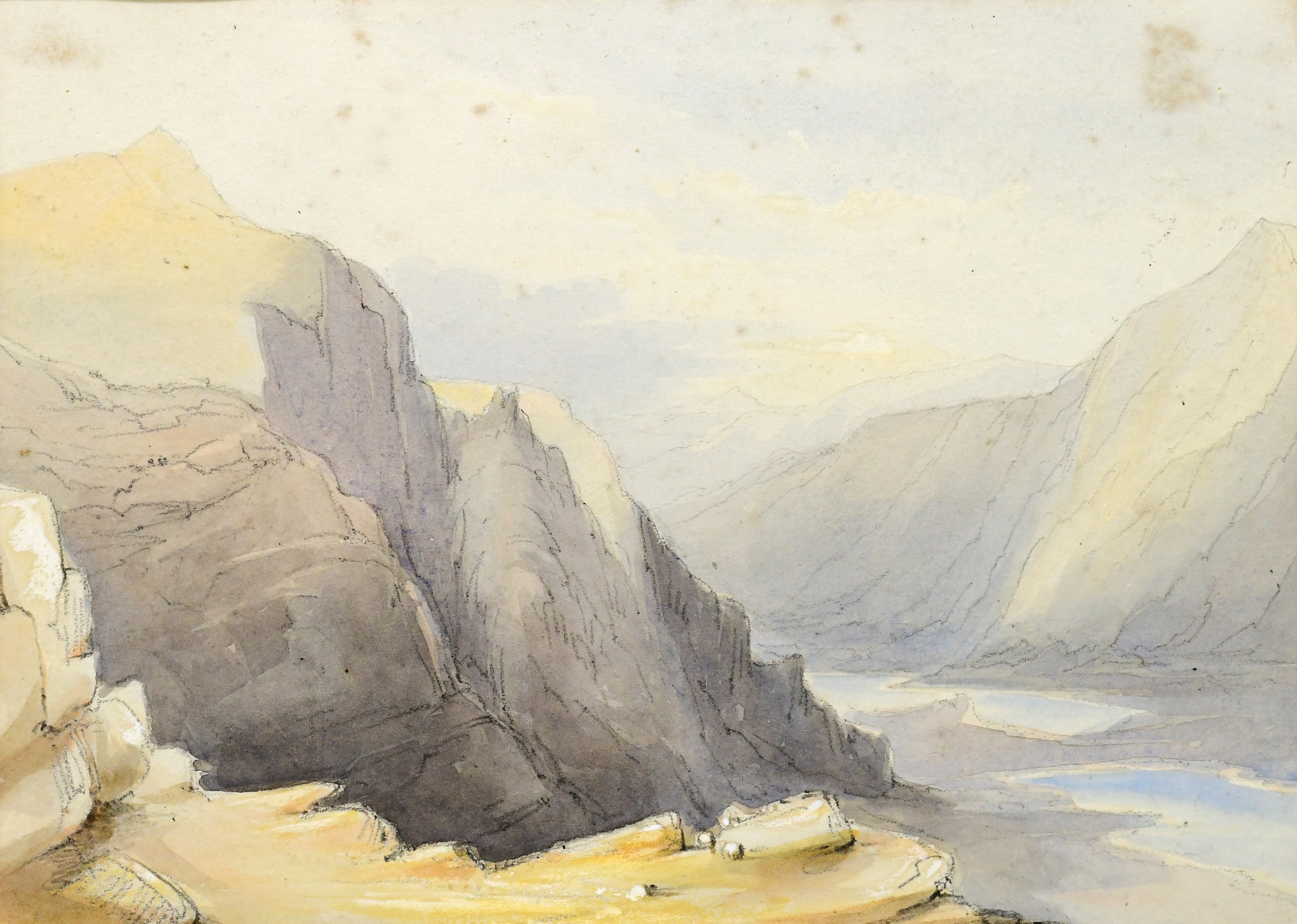 Lot 1561 - JAMES DUFFIELD HARDING (1797-1863); pencil