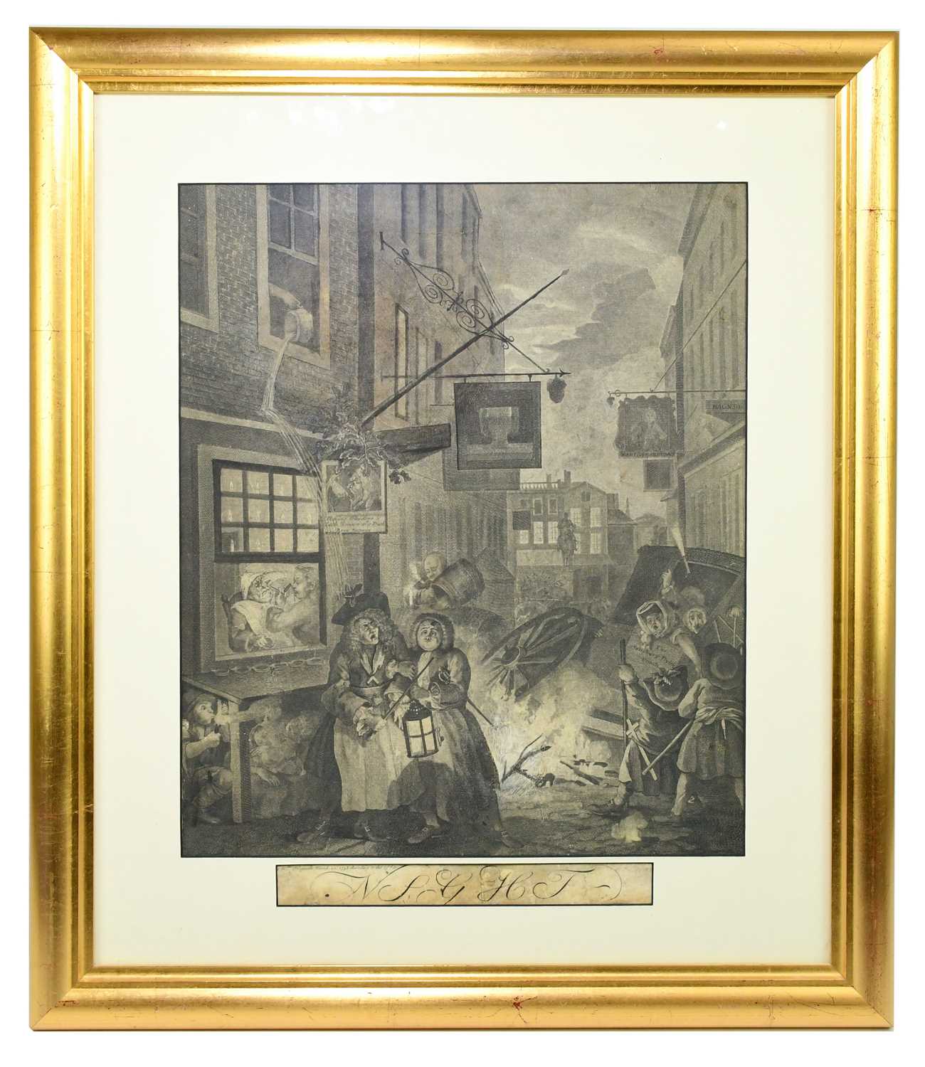 Lot 1525 - AFTER WILLIAM HOGARTH; engraving, 'Tiddy