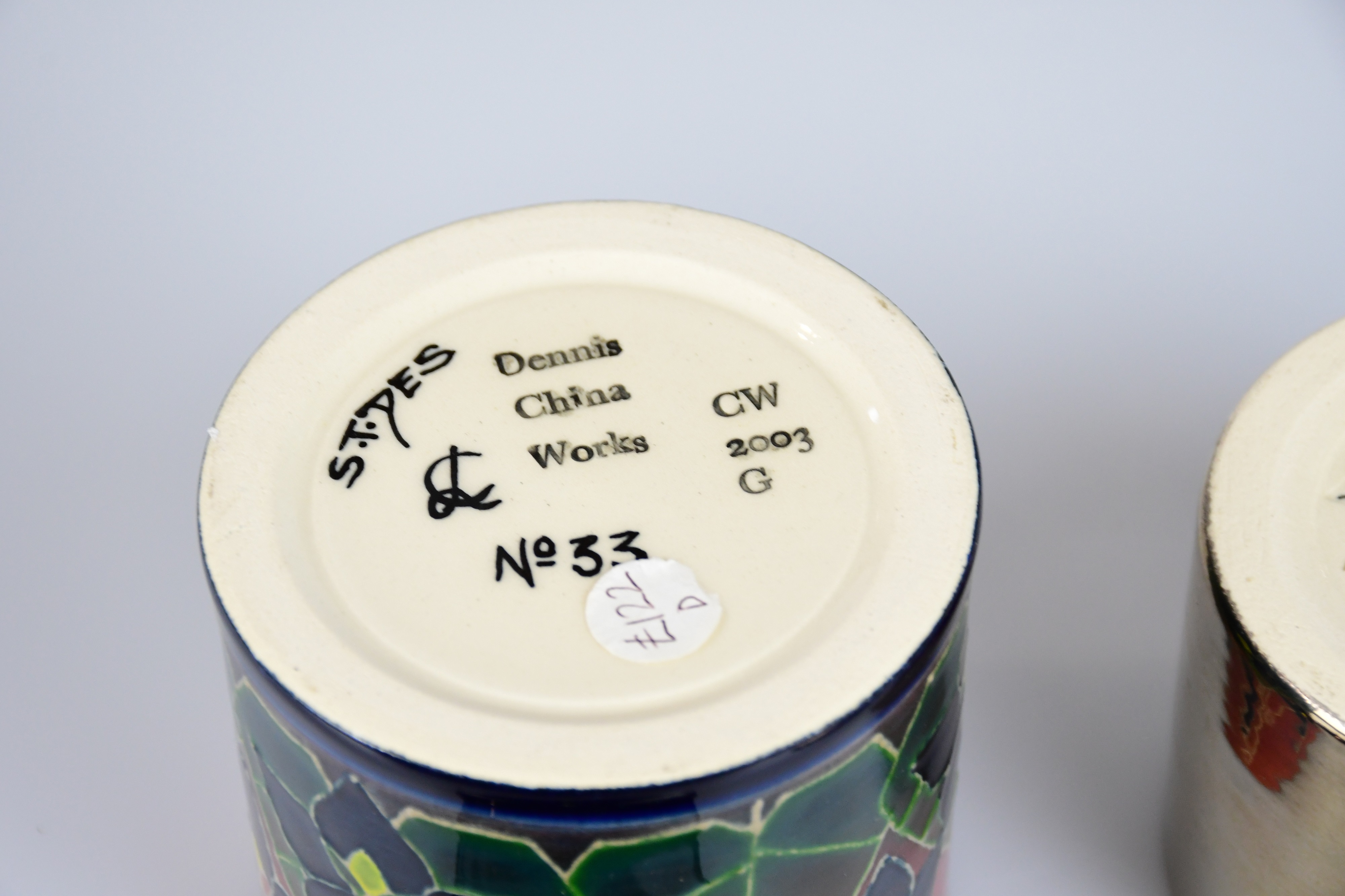 Lot 173 - SALLY TUFFIN FOR DENNIS CHINAWORKS; a silver
