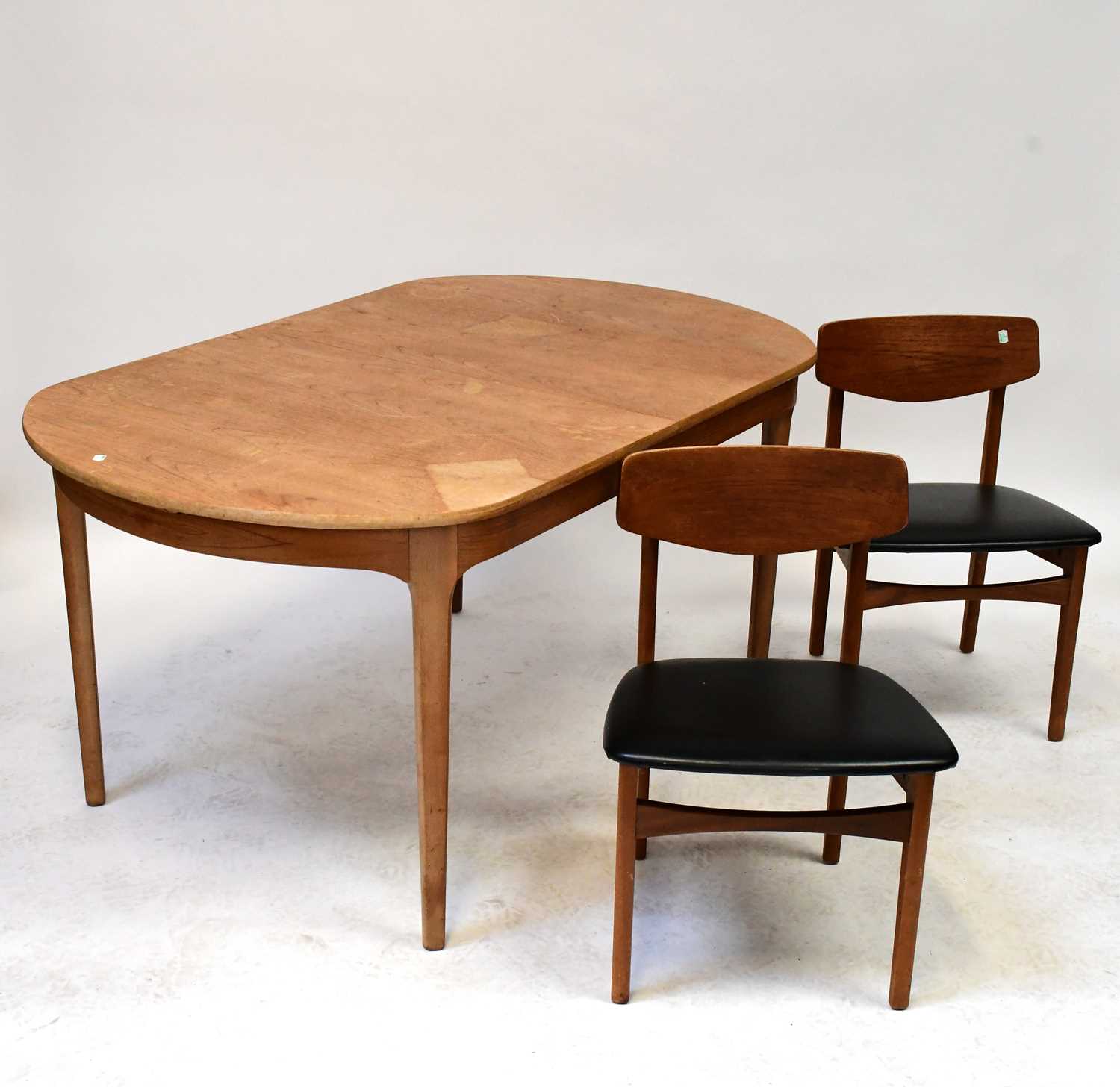 Lot 57 - NATHAN; a 1960s teak dining room suite
