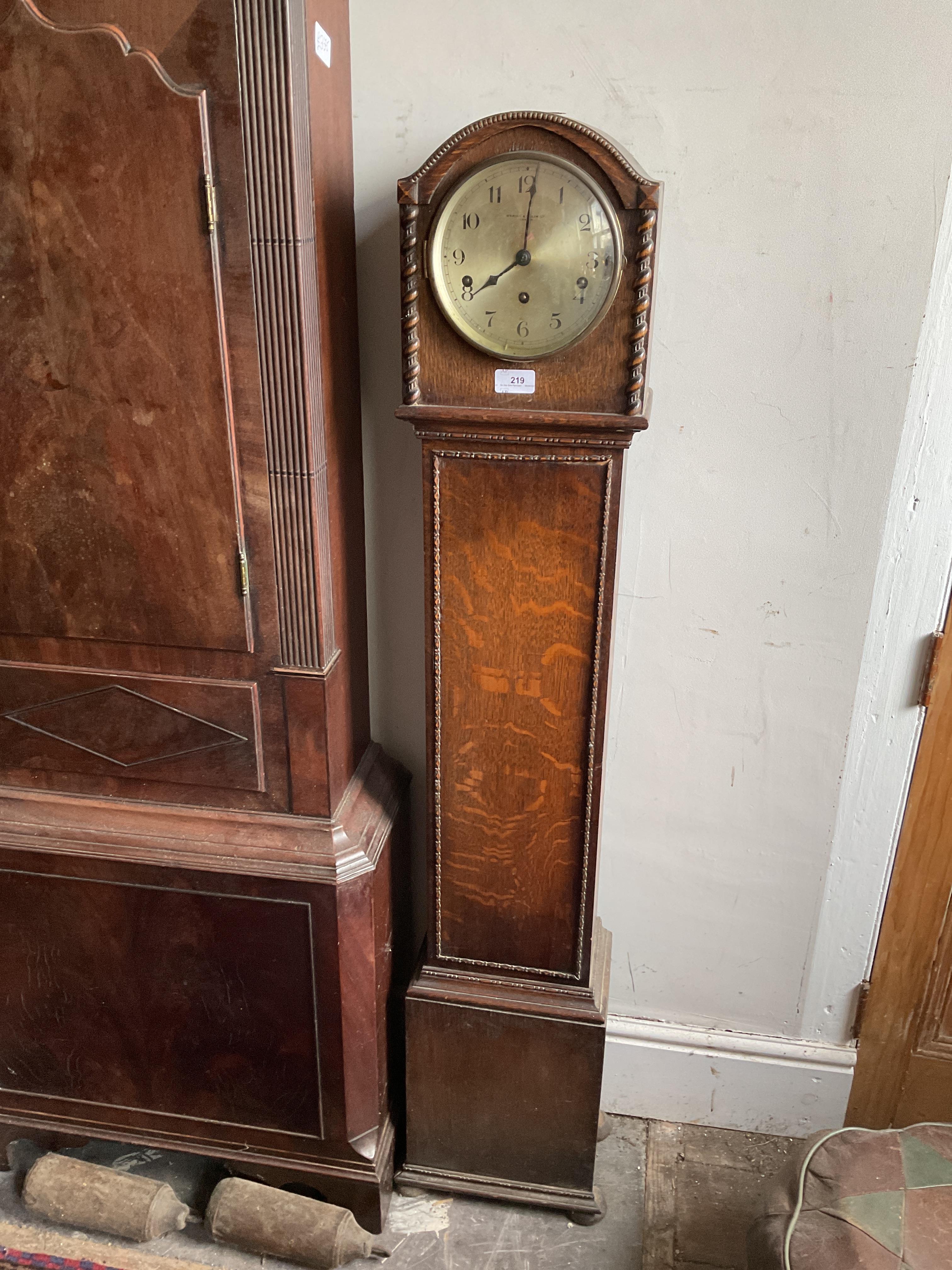 Lot 219 - WARING & GILLOW; an early 20th century oak