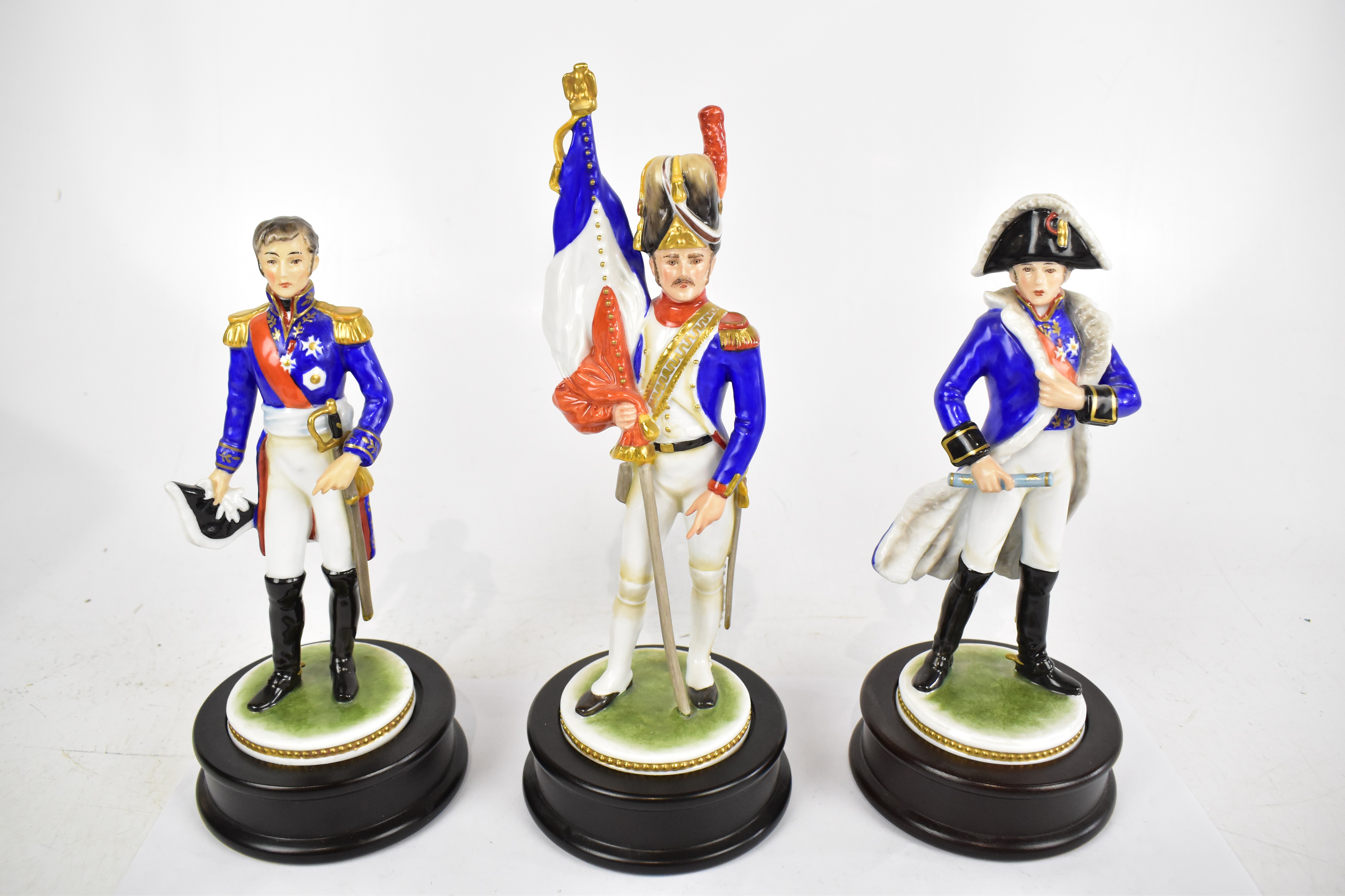 Lot 416 - KAISER; a collection of seven porcelain
