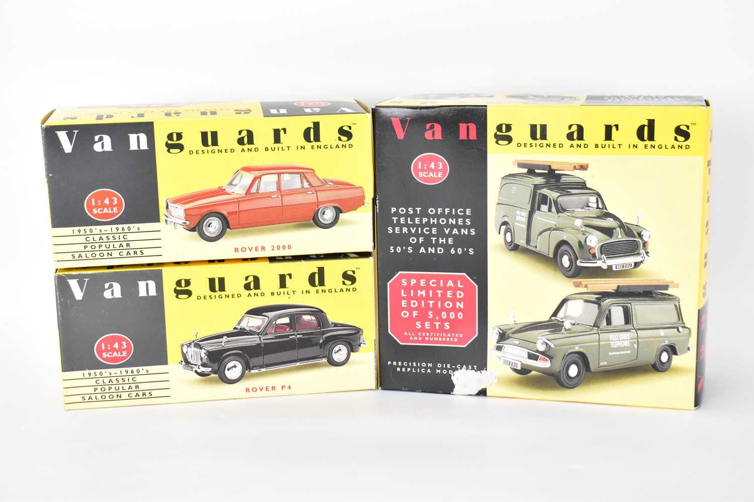 Lot 325 - VANGUARDS; three diecast scale models