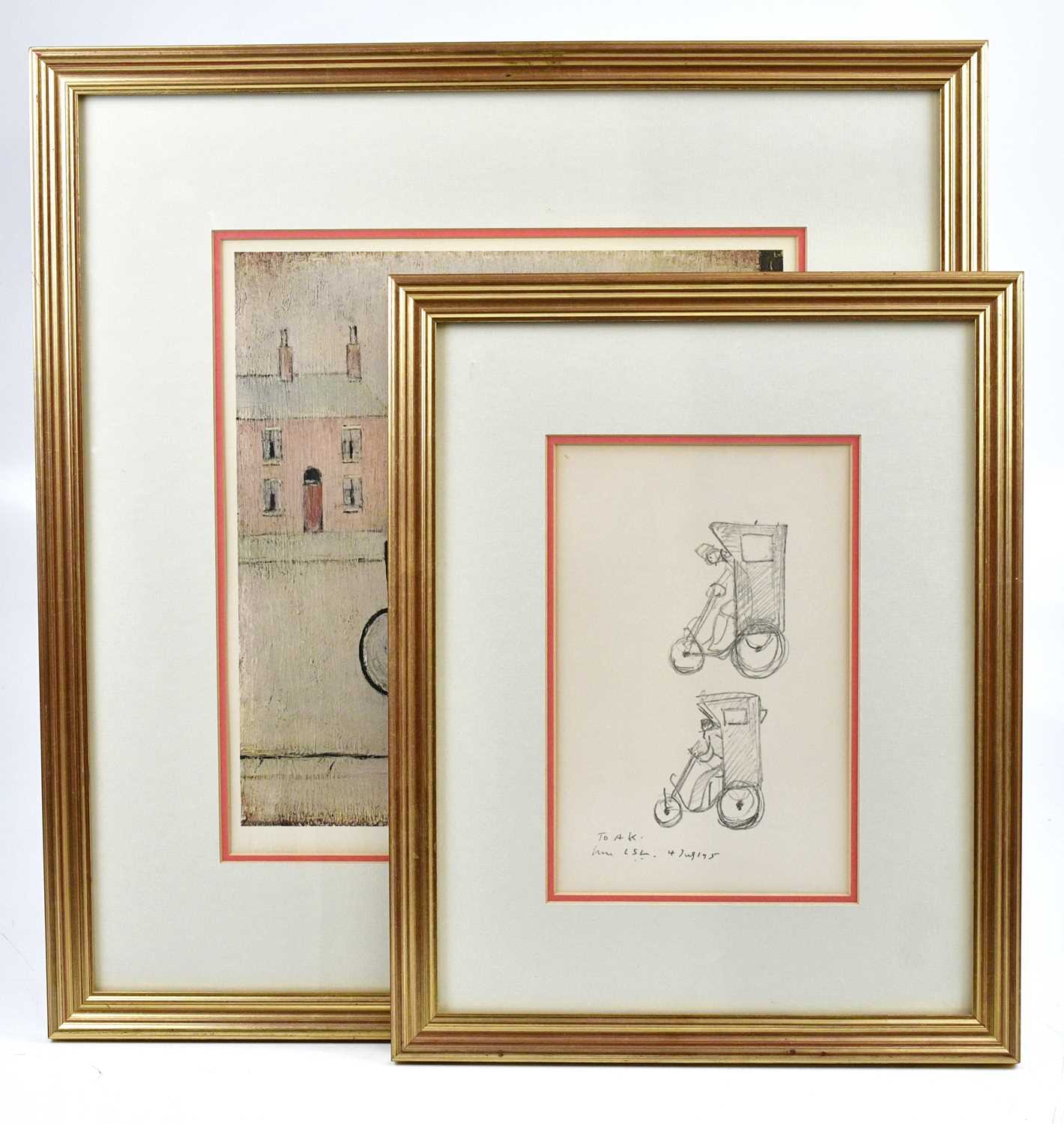 Lot 2 - LAURENCE STEPHEN LOWRY RBA RA (1887-1976);