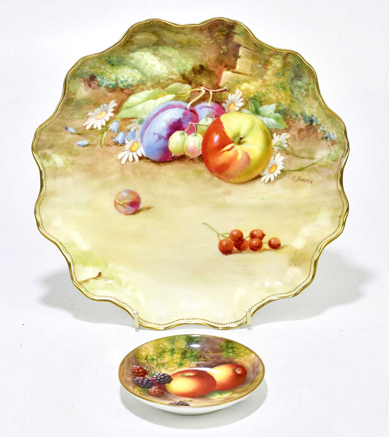 Lot 1639 - EDWARD TOWNSEND FOR ROYAL WORCESTER; a