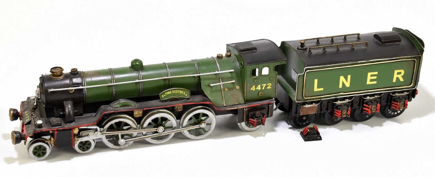 Lot 286 - A modern painted metal model of the Flying