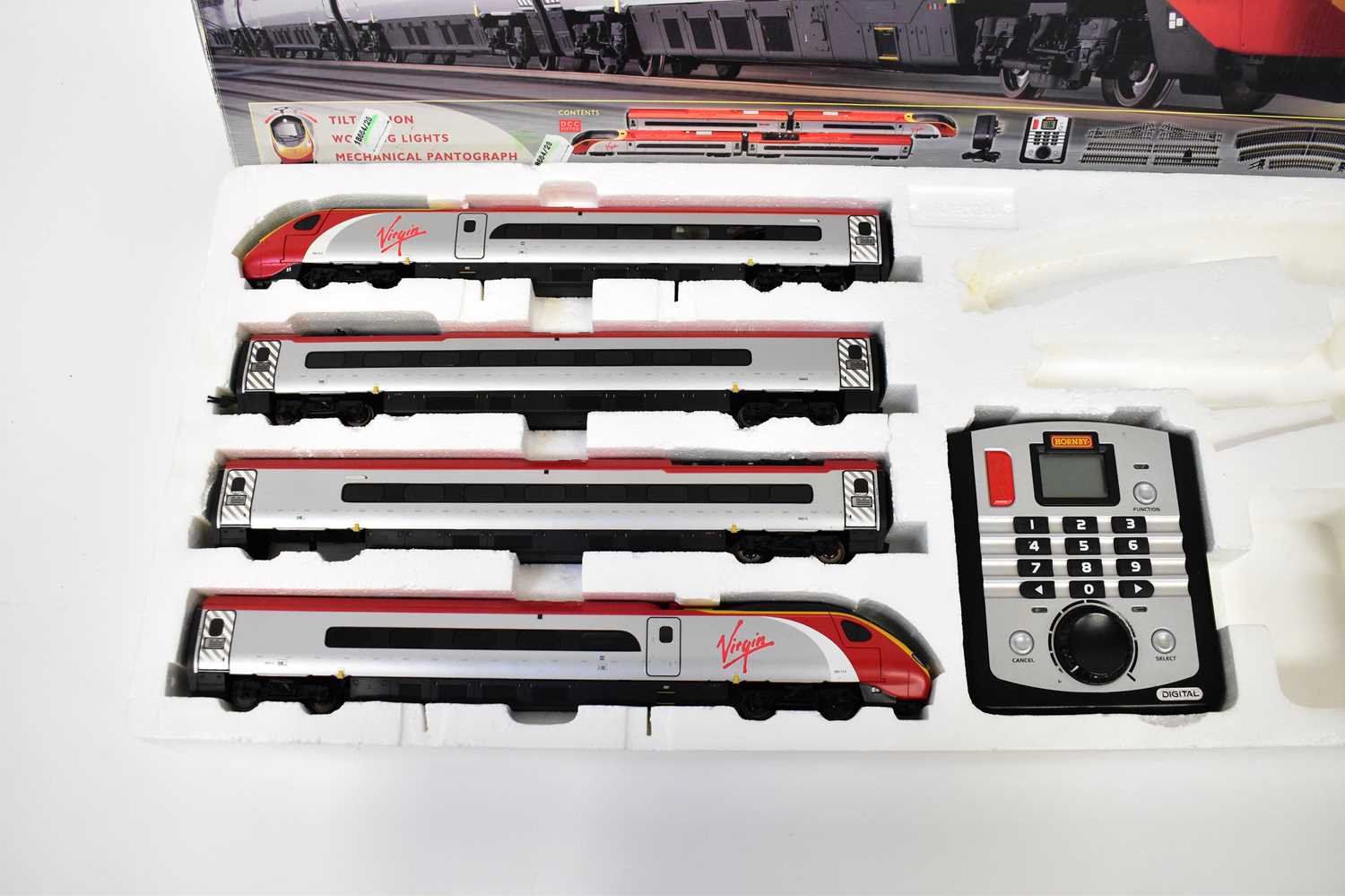 Lot 374 - HORNBY; a OO gauge Virgin Trains Pendolino