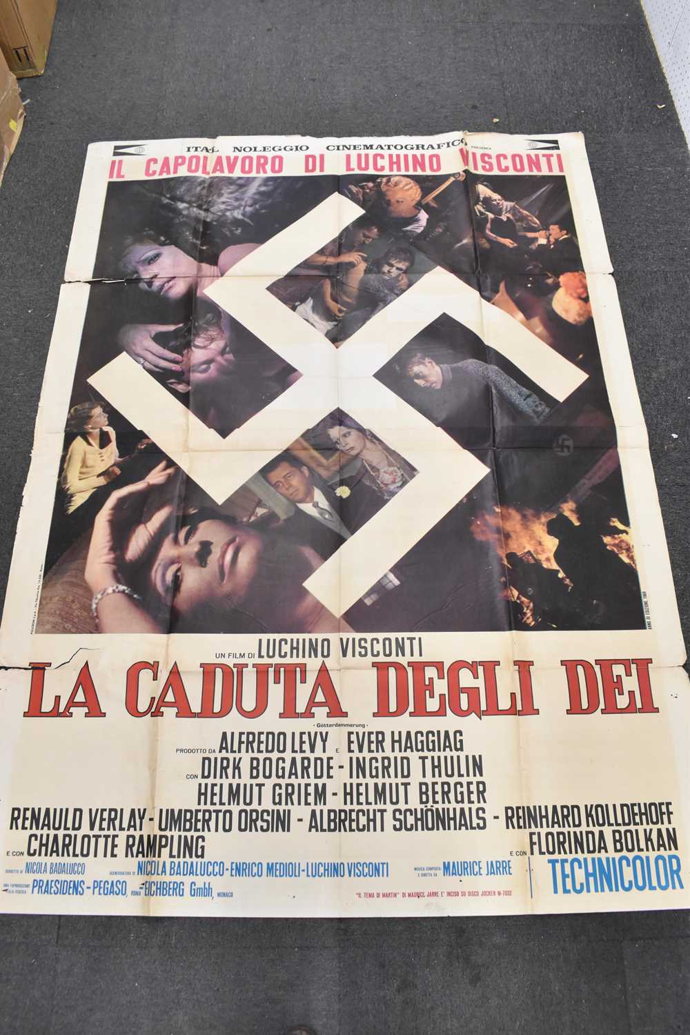Lot 357 - 1970S ITALIAN CINEMA/MOVIE POSTERS; a