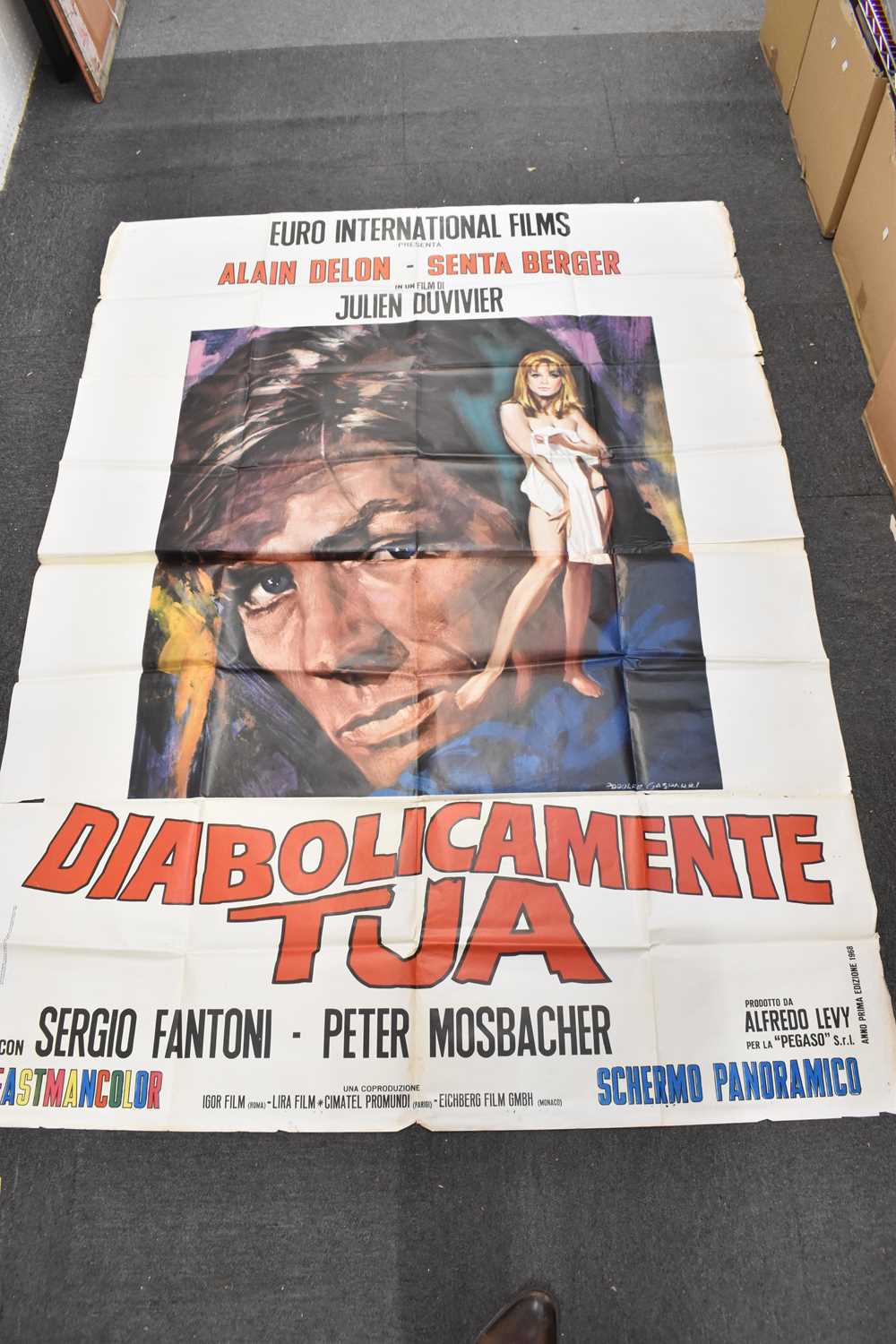 Lot 359 - 1970S ITALIAN CINEMA/MOVIE POSTERS; a
