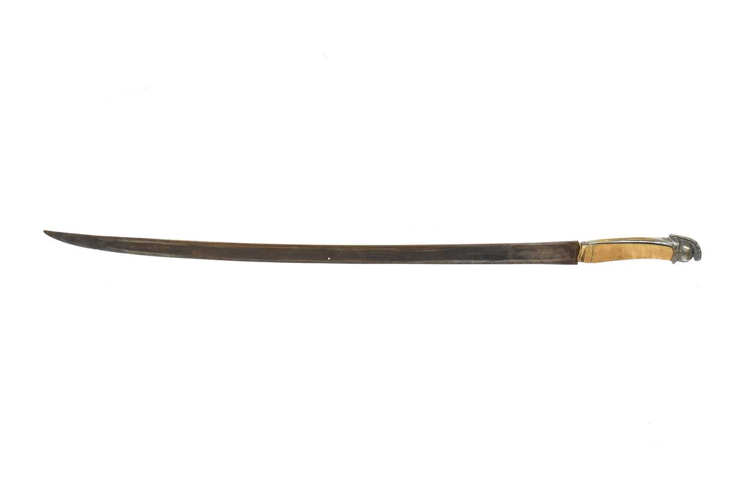Lot 600 - A 19th century cavalry sword blade with