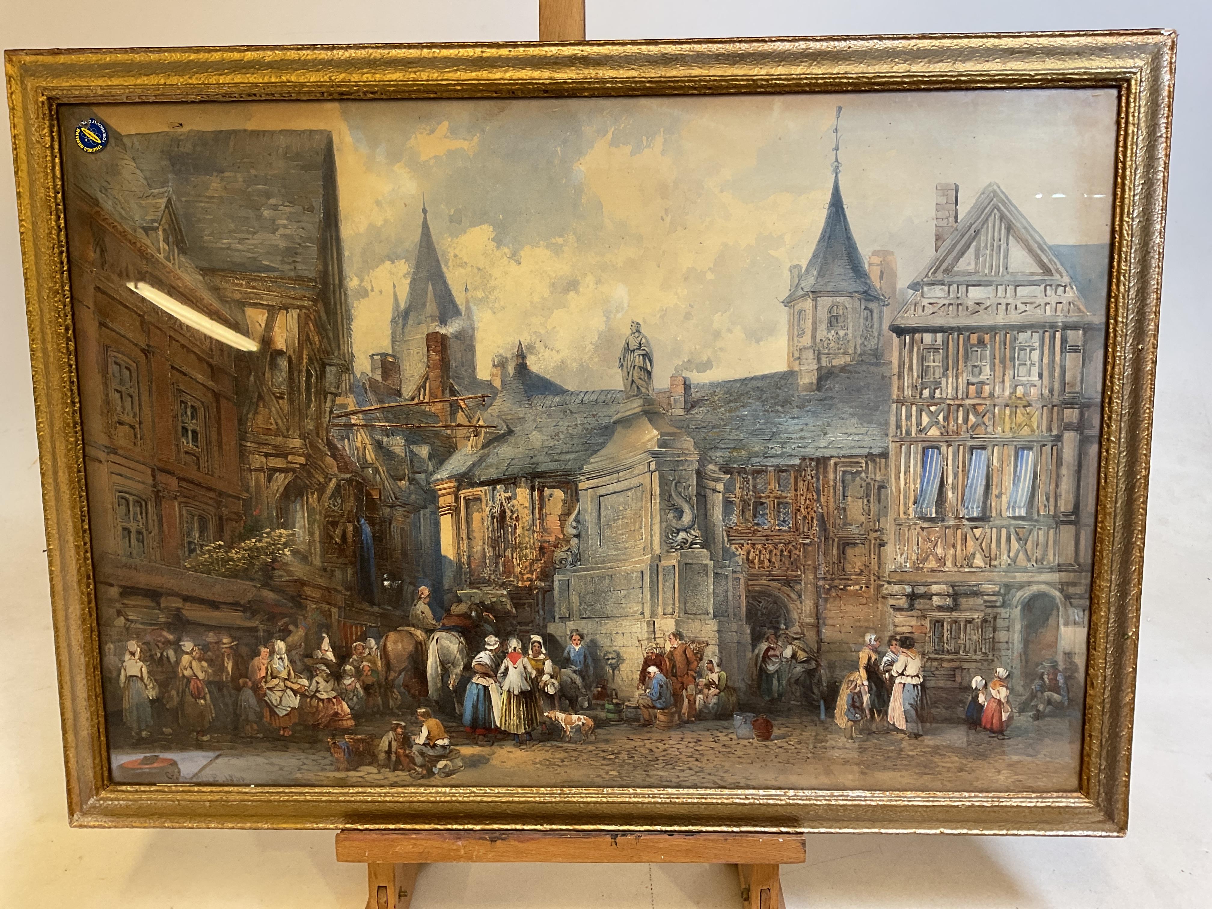 Lot 165 - GEORGE HOWSE (FL 1830-1858); watercolour,