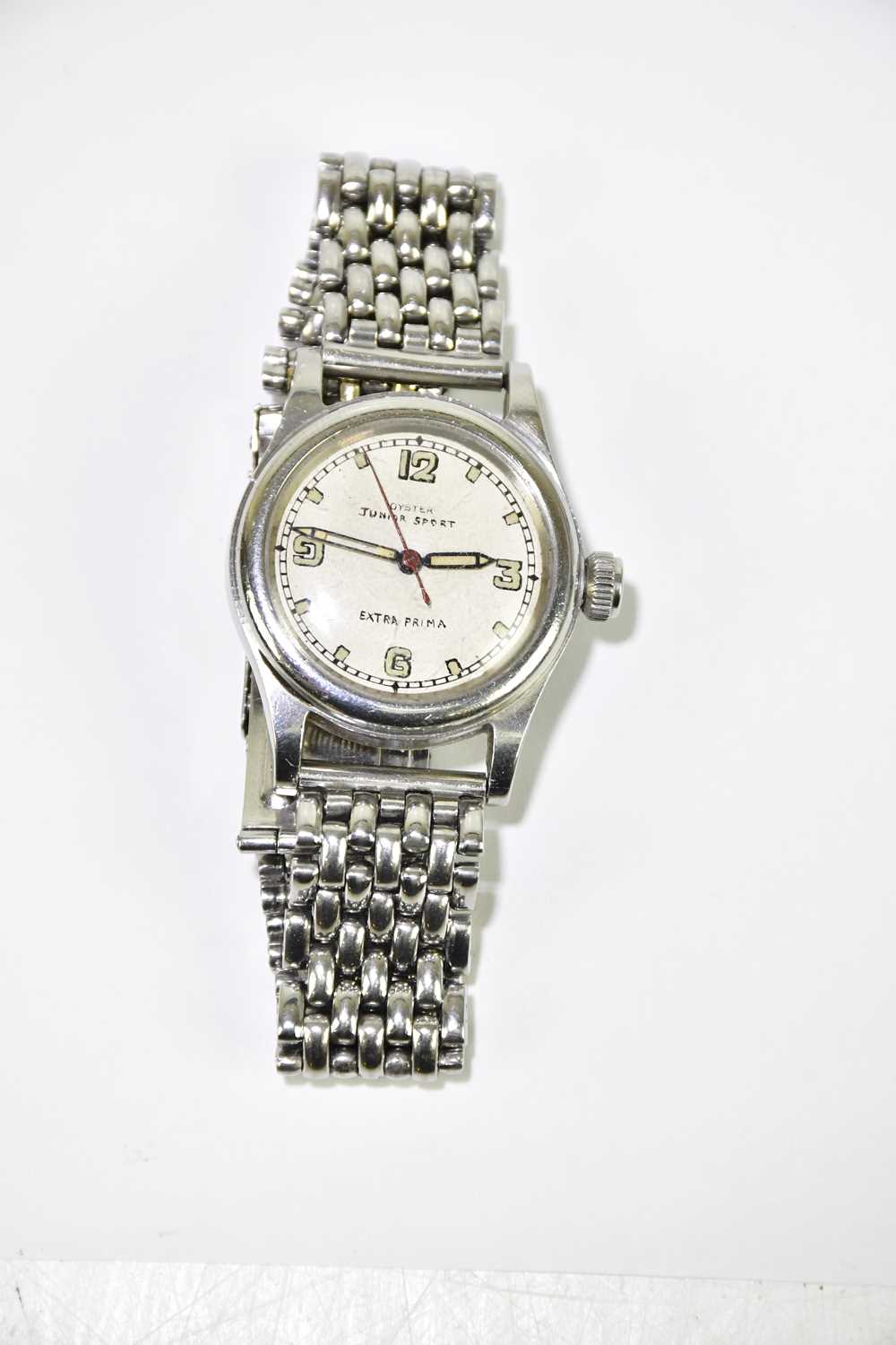 Lot 455 - ROLEX; an Oyster Junior Sport Extra Prima