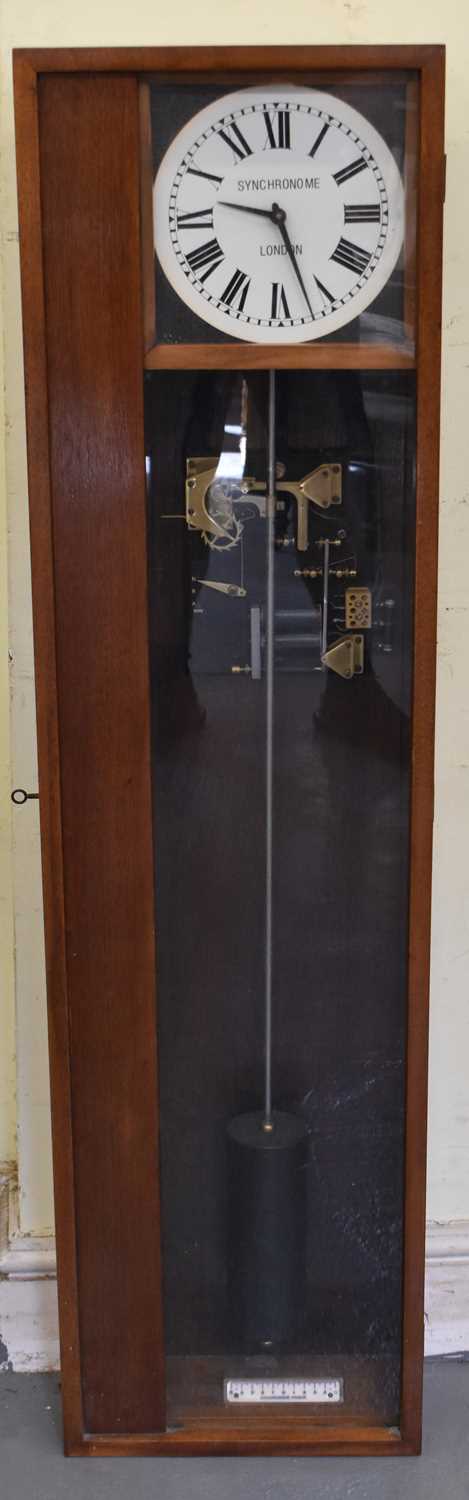 Lot 113 - SYNCHRONOME; a 20th century master clock,