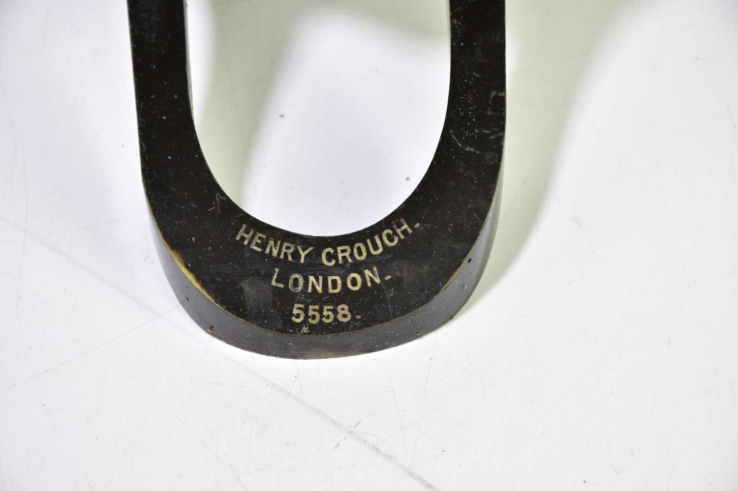 Lot 1129 - HENRY CROUCH, LONDON; a late Victorian