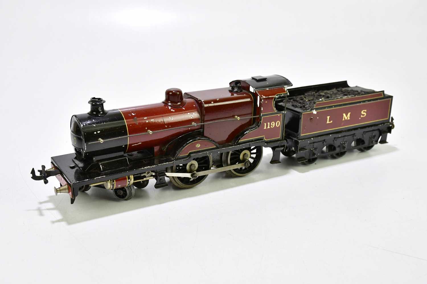 Lot 198 - BASSETT-LOWKE; an LNER 8937 tank locomotive,