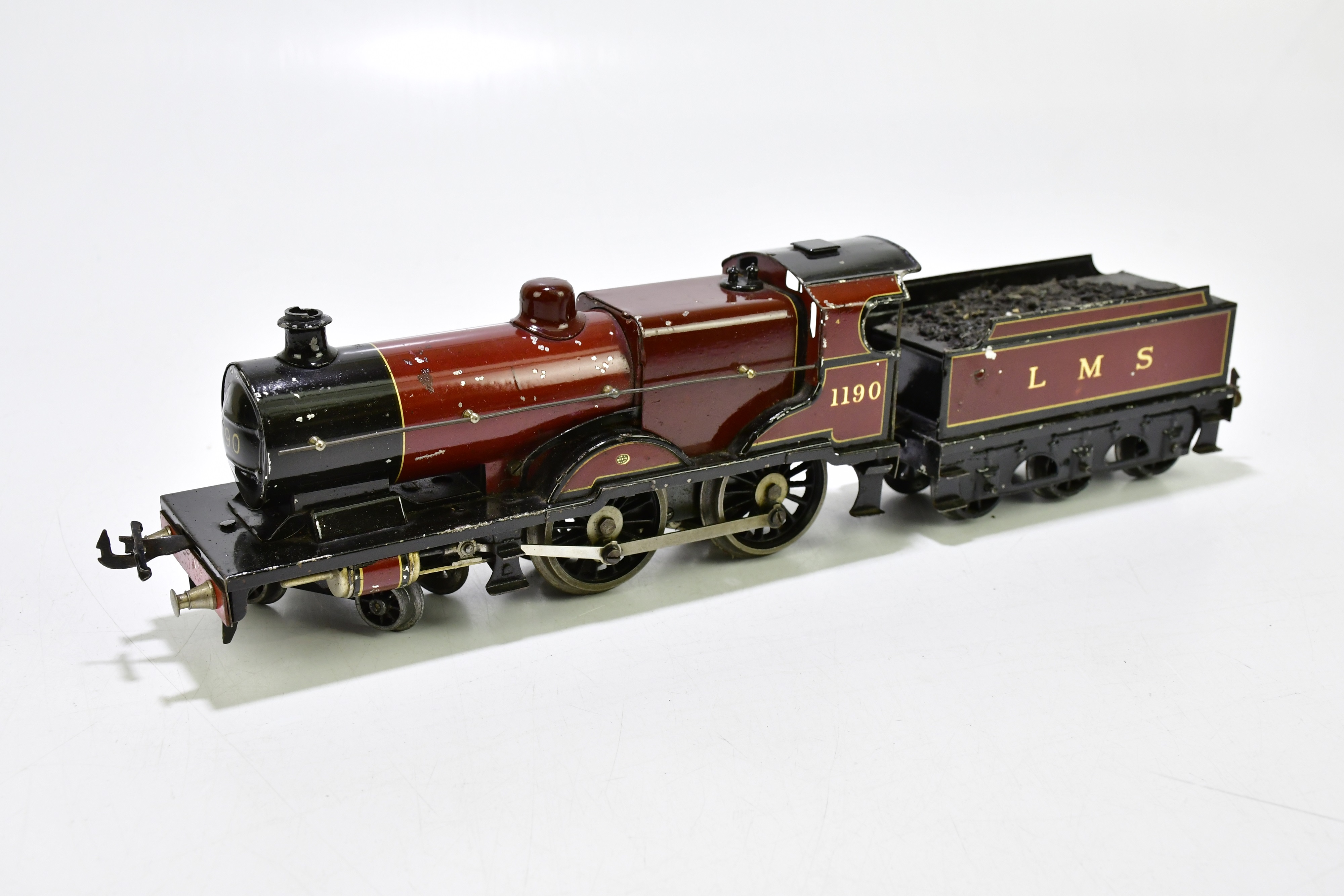 Lot 198 - BASSETT-LOWKE; an LNER 8937 tank locomotive,