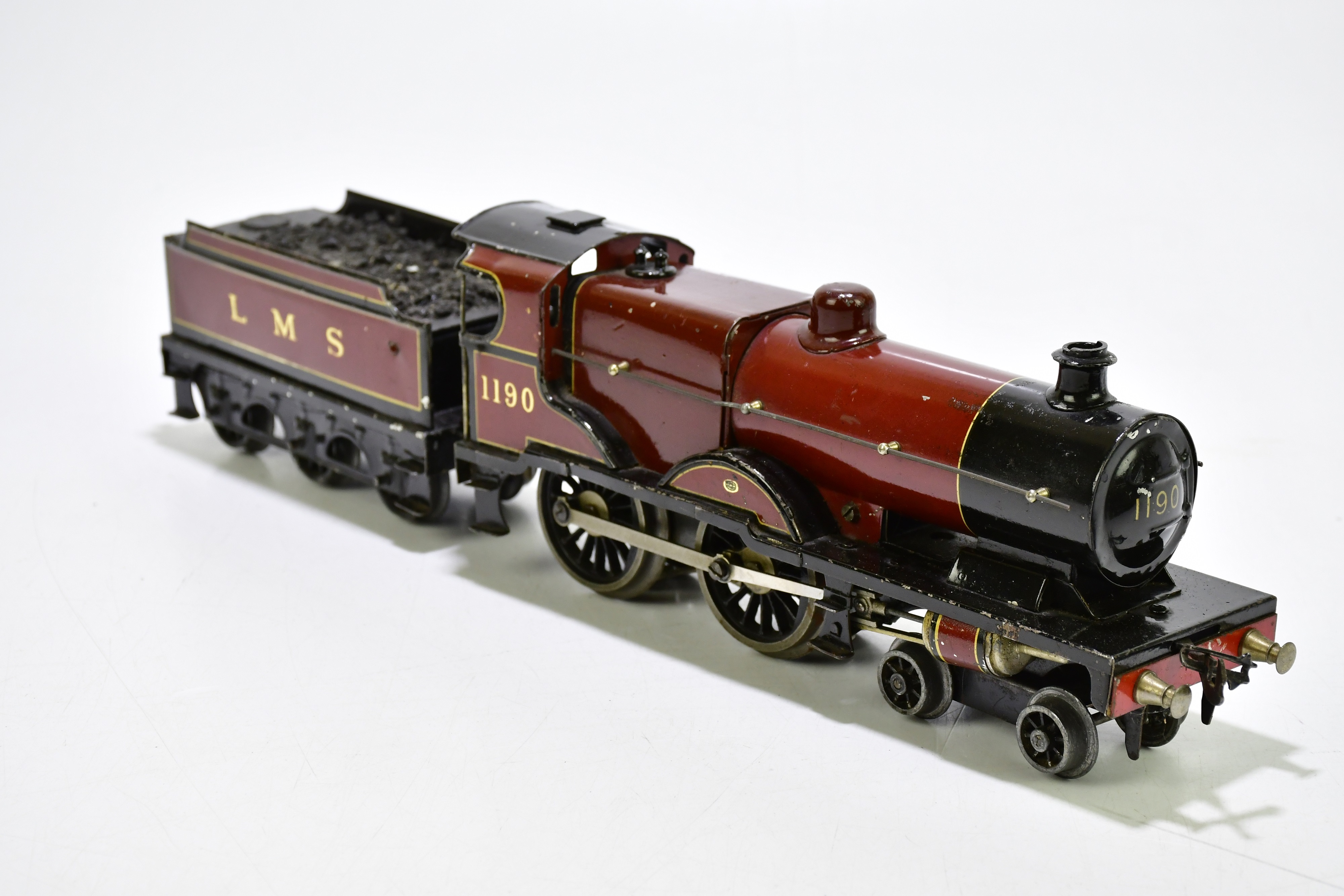 Lot 198 - BASSETT-LOWKE; an LNER 8937 tank locomotive,