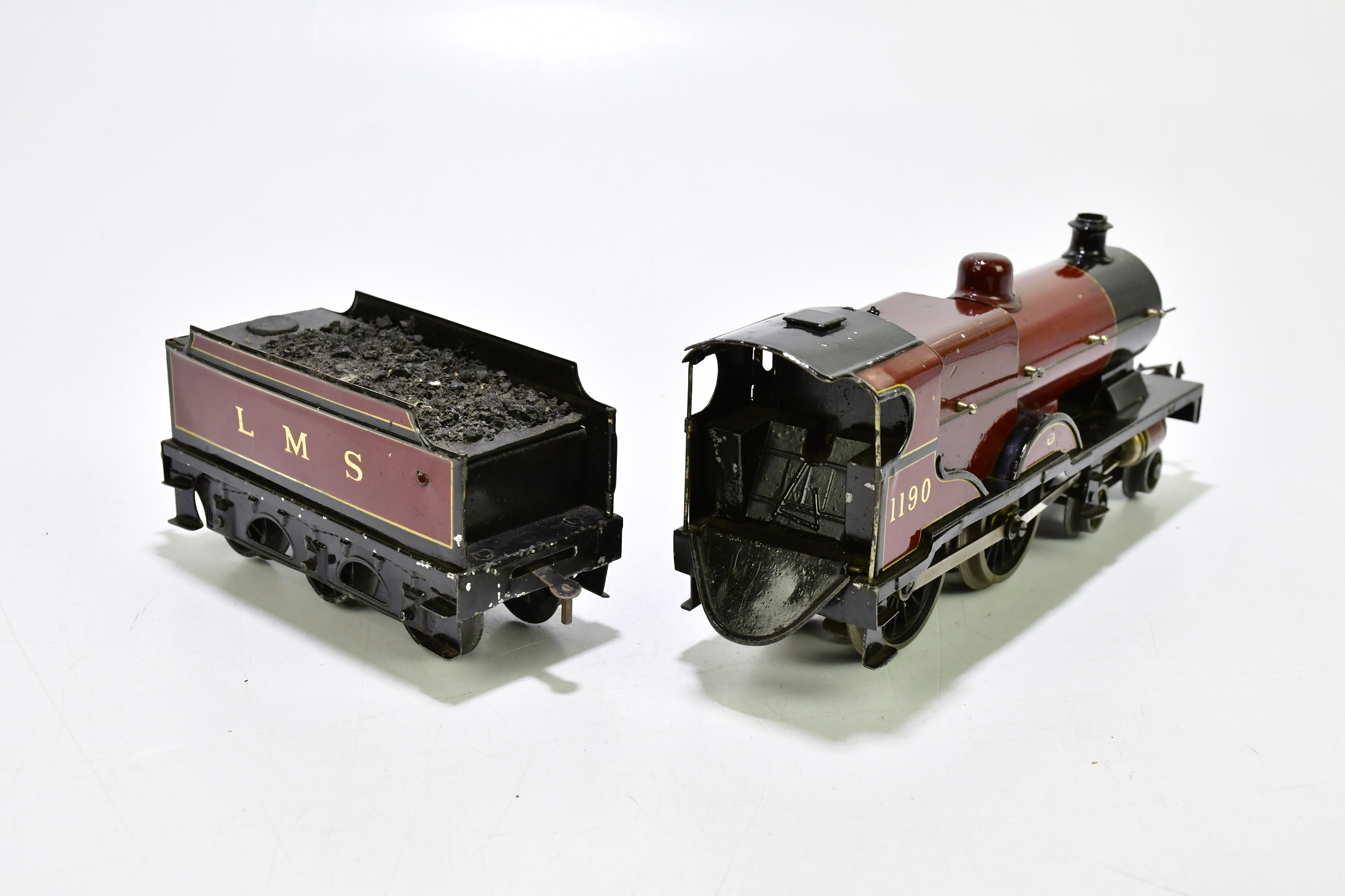Lot 198 - BASSETT-LOWKE; an LNER 8937 tank locomotive,