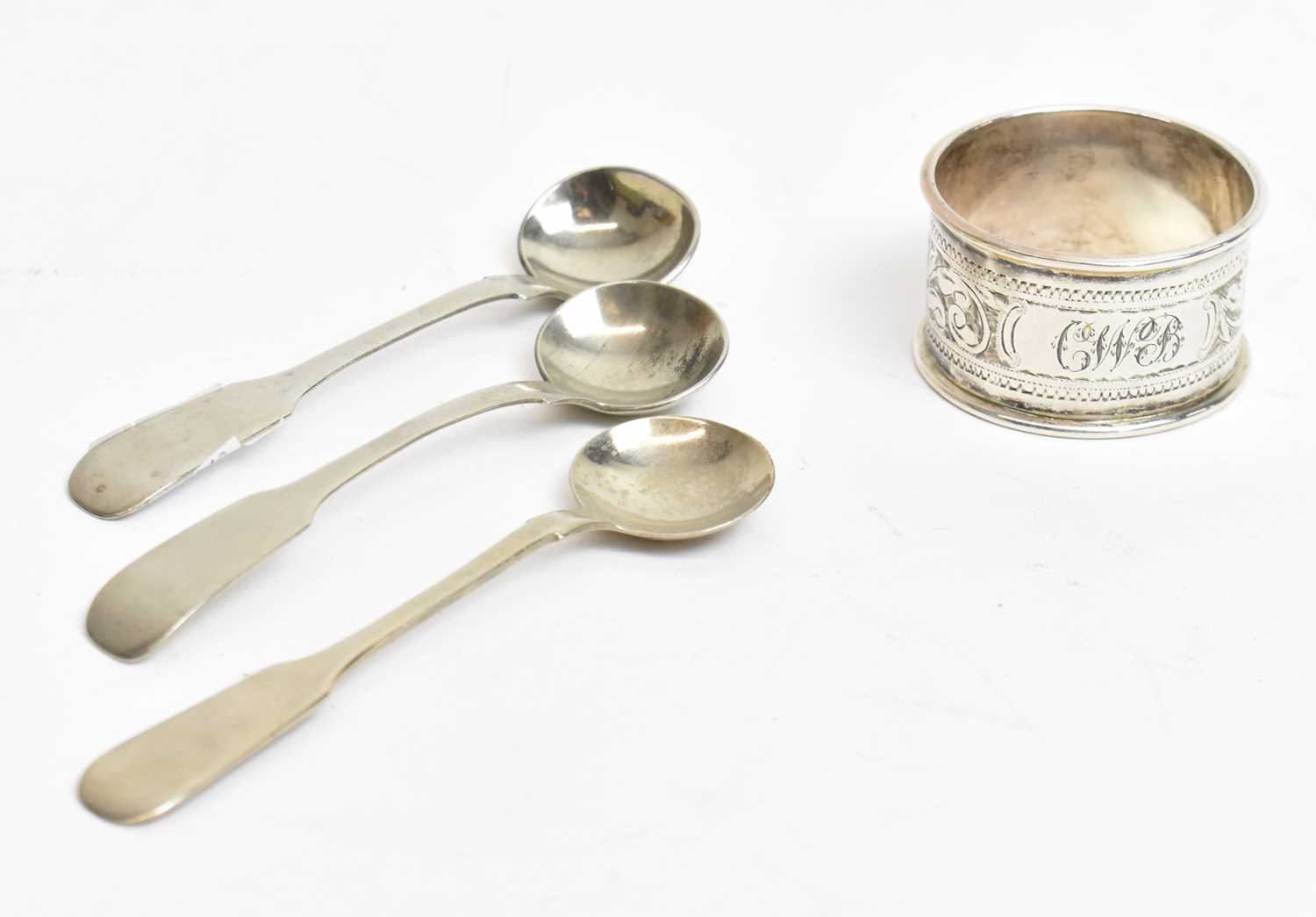 Lot 580 - WILLIAM HENDRY SPARROW; a hallmarked silver