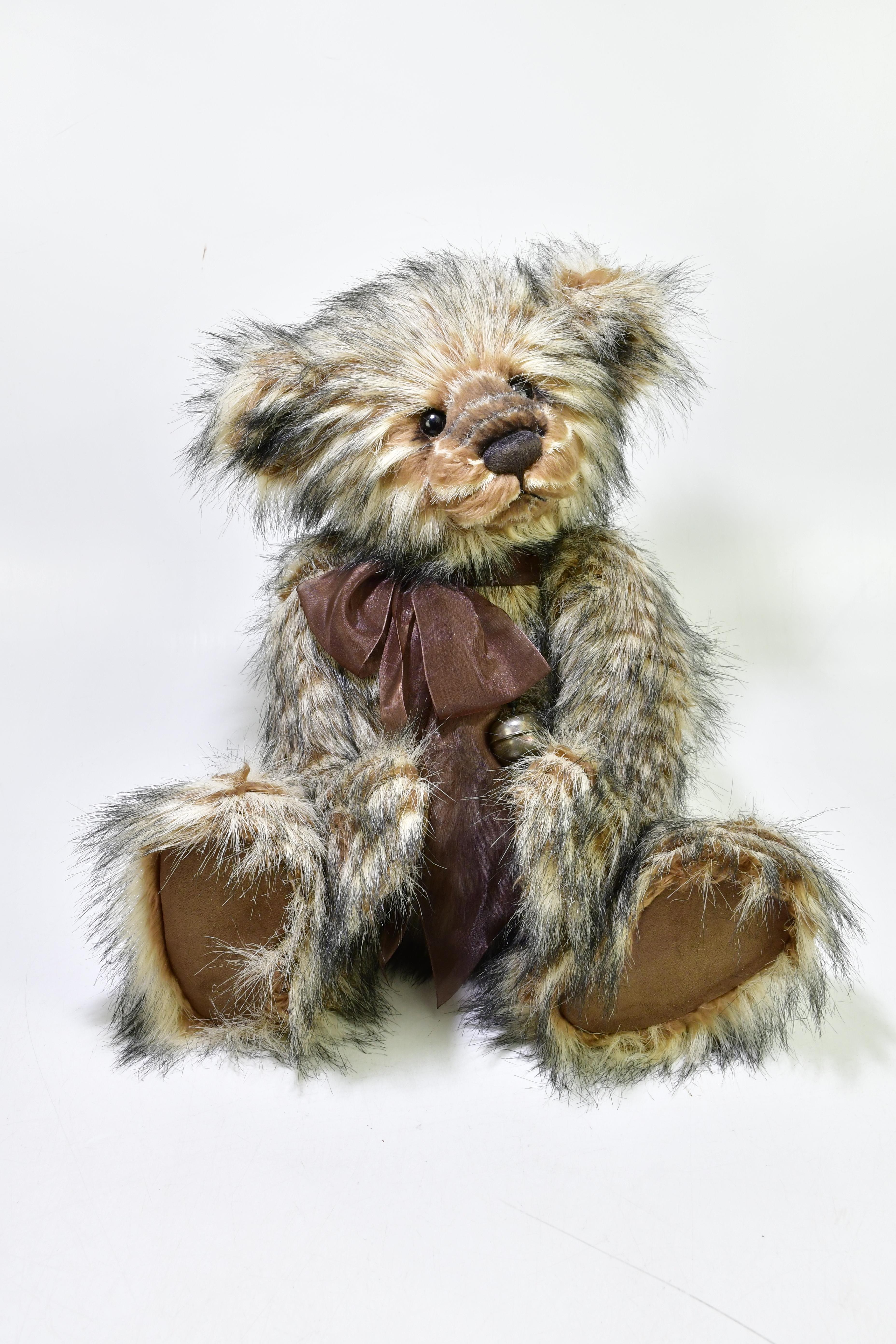 Lot 60 - CHARLIE BEAR; three large size teddy bears
