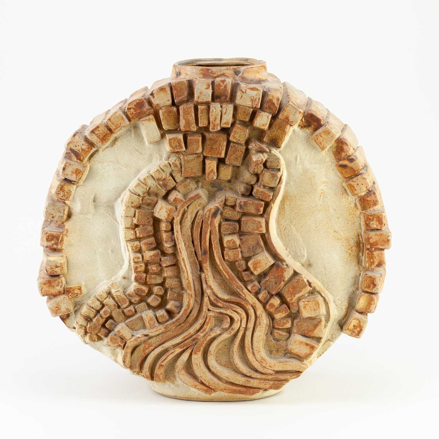 Lot 136 - BERNARD ROOKE (born 1938); a large stoneware