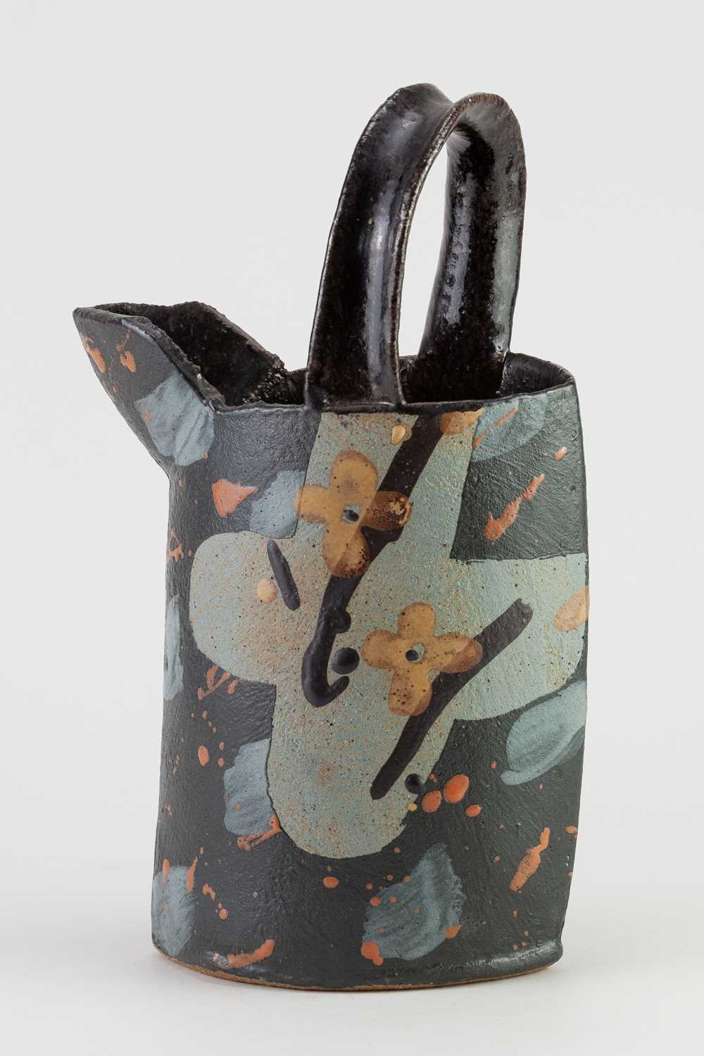 Lot 475 - JOHN MALTBY (1936-2020); a tall stoneware