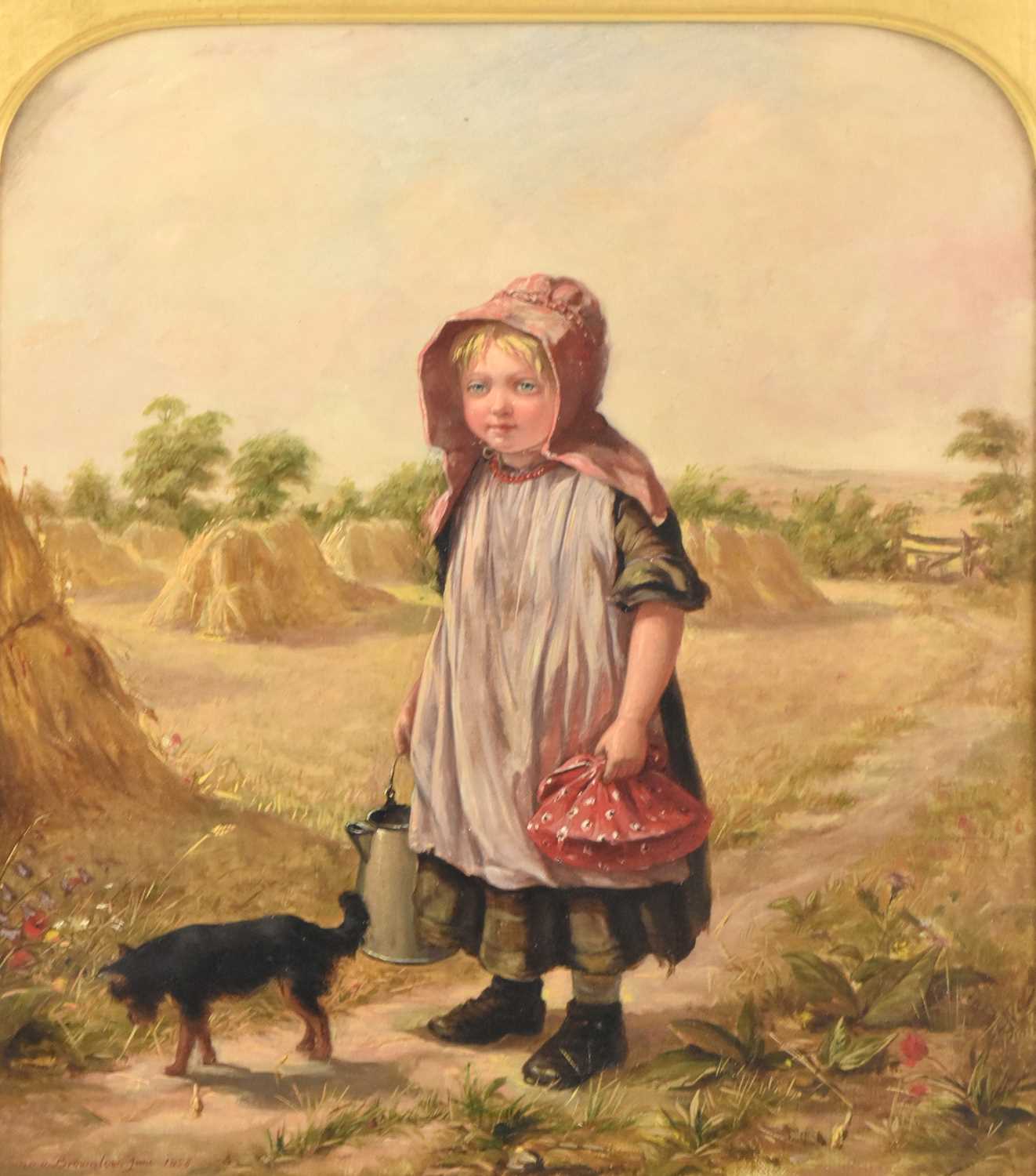 Lot 782 - EMMA BROWNLOW; oil on canvas, 'Dinner Hour',